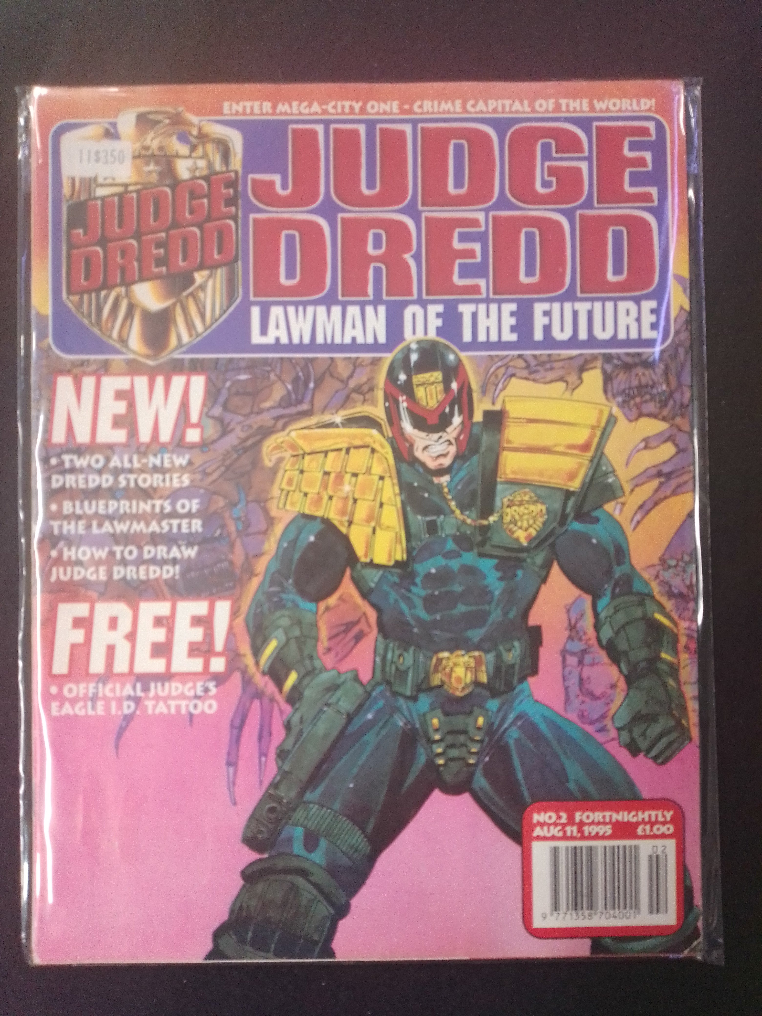 Judge Dredd Lawman Of The Future No 2 Comic Book - N07944 – Captain ... Judge Dredd Lawman Of The Future No 2 Comic Book - N07944 – Captain ...