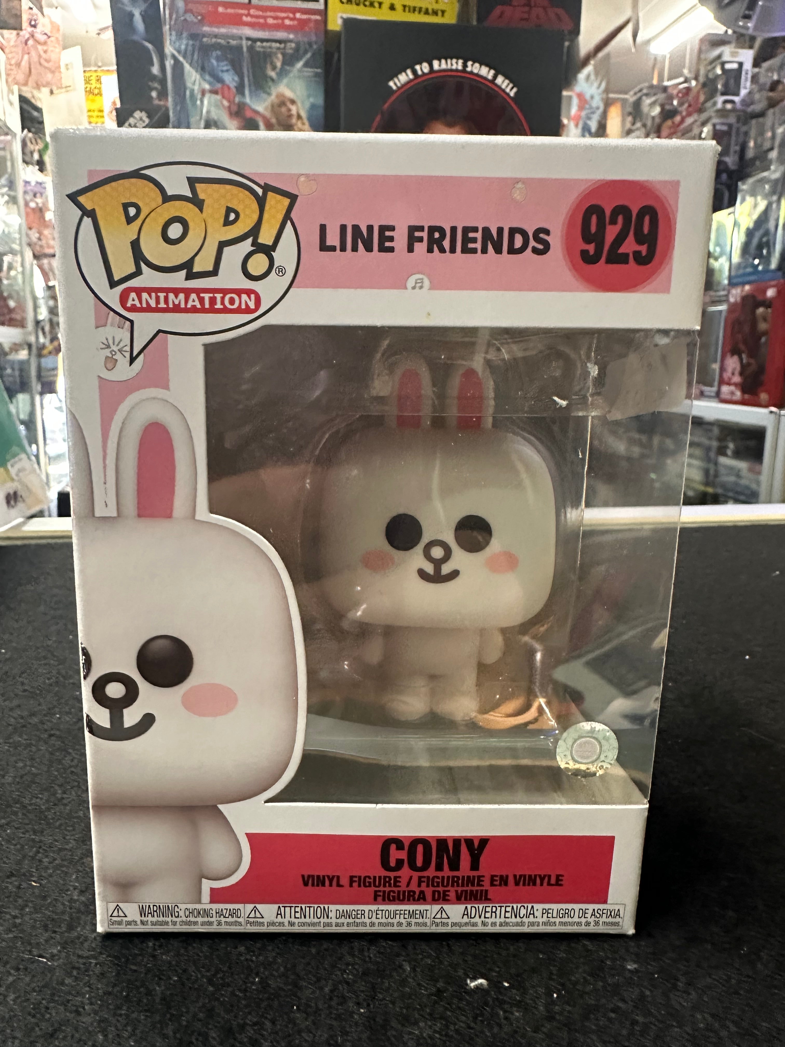 Funko POP Line Friends Cony #929 Vinyl Figure – Captain Comics and Collectables Pty Ltd