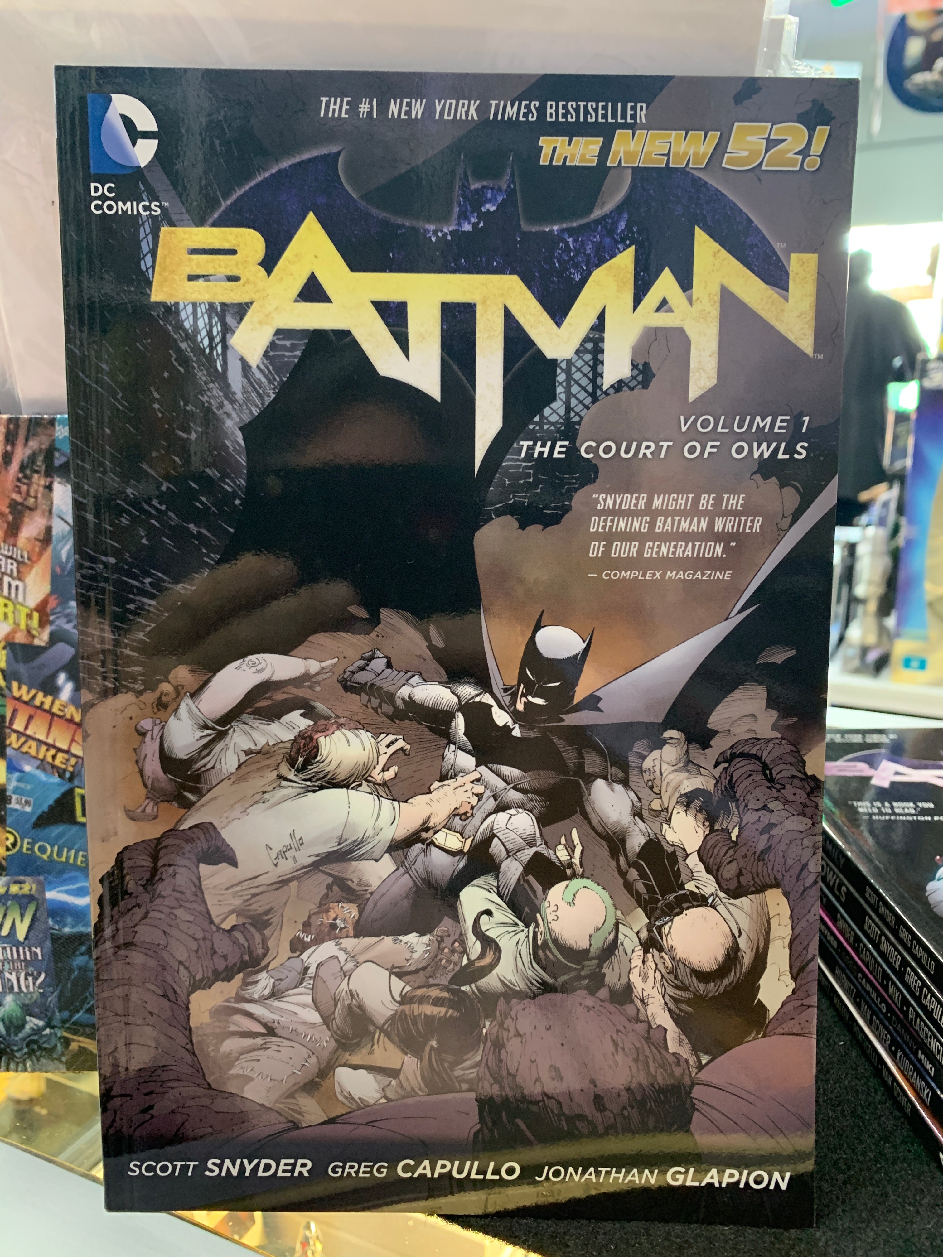 Batman volume 1 the court of owls comic – Captain Comics and Collectables Pty Ltd
