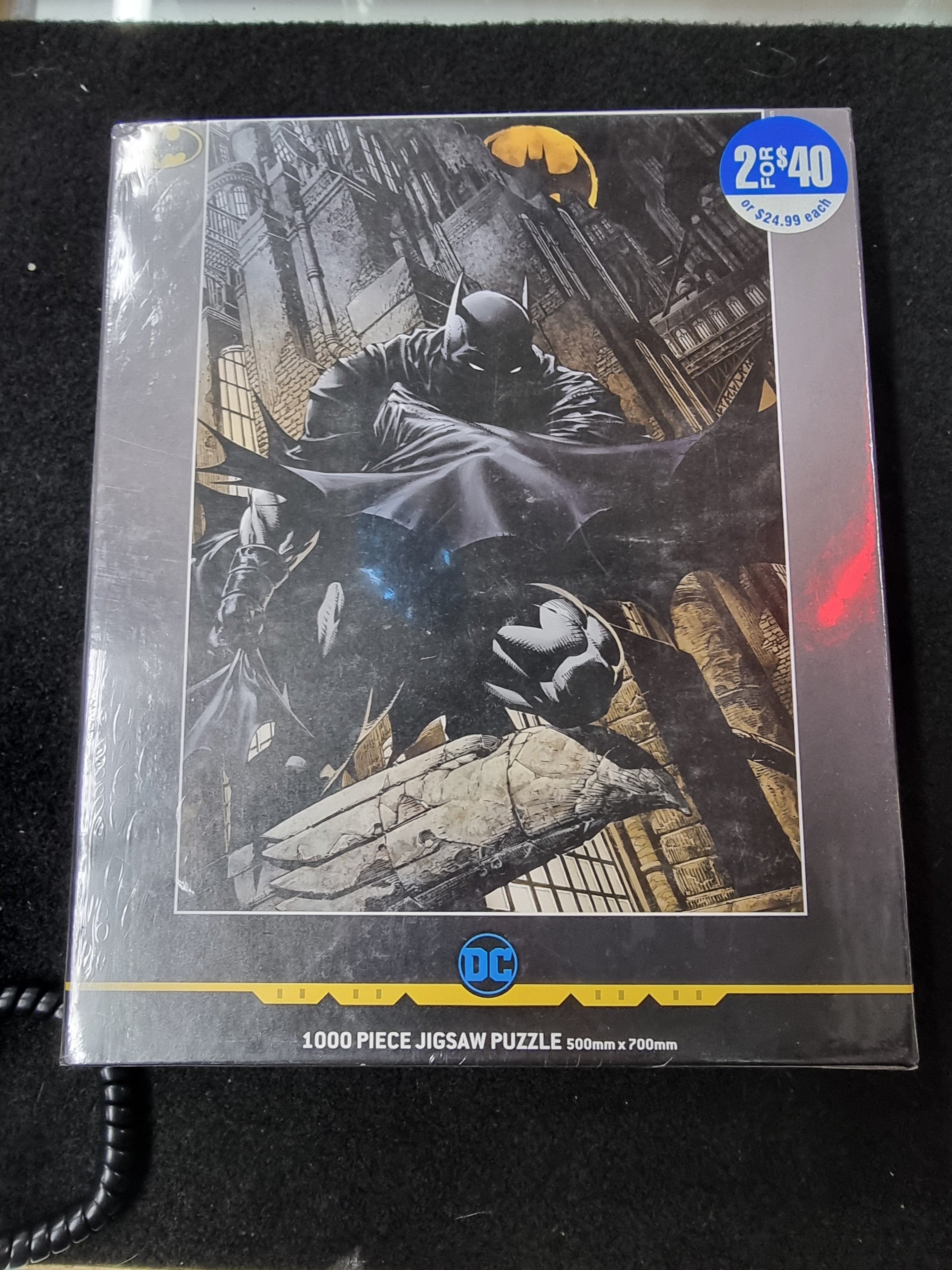 DC BATMAN 1000 PIECE JIGSAW PUZZLE – Captain Comics and Collectables ...