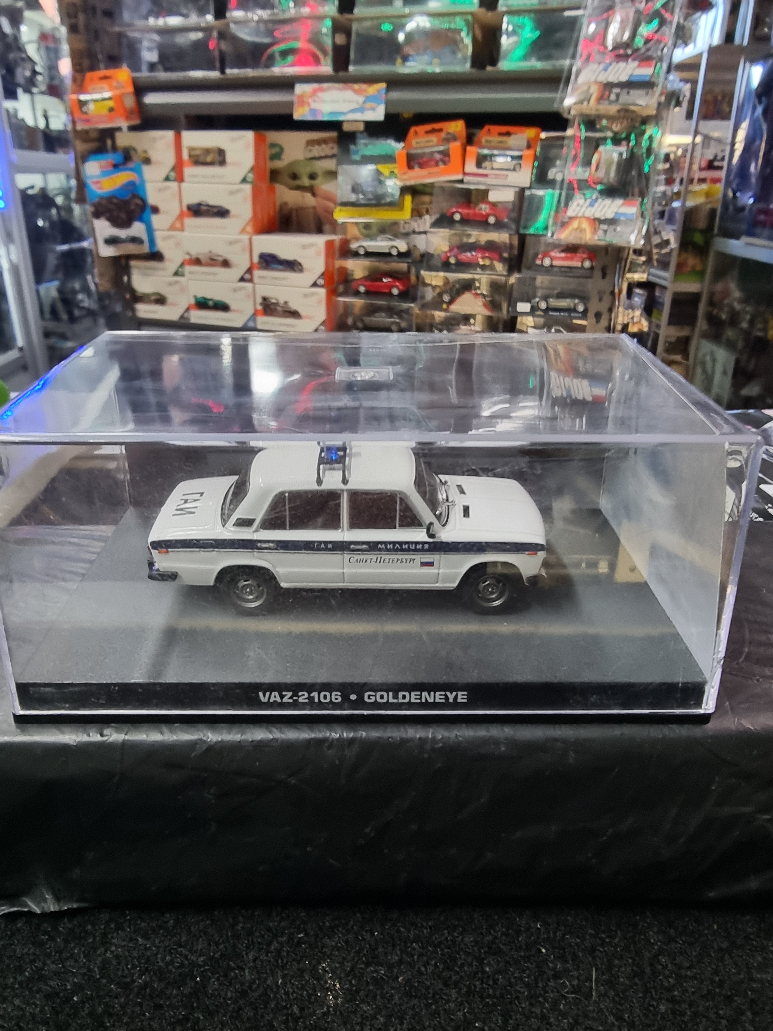 James Bond 007 Vaz-21106-Goldeneye 1:43 Diecast Car – Captain Comics ...