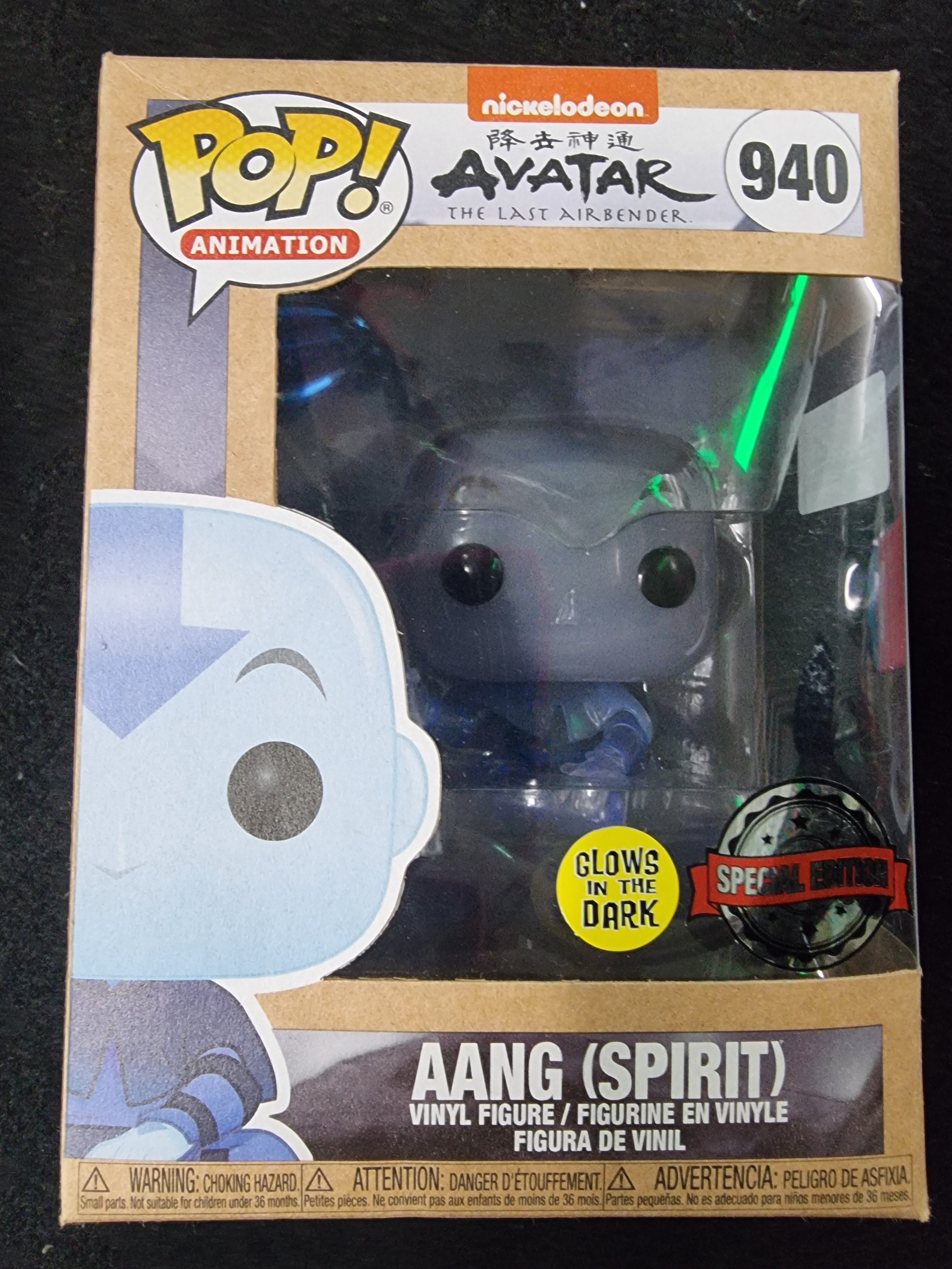 FUNKO POP AVATAR AANG (SPIRT)#940 SPECIAL EDITION – Captain Comics and ...