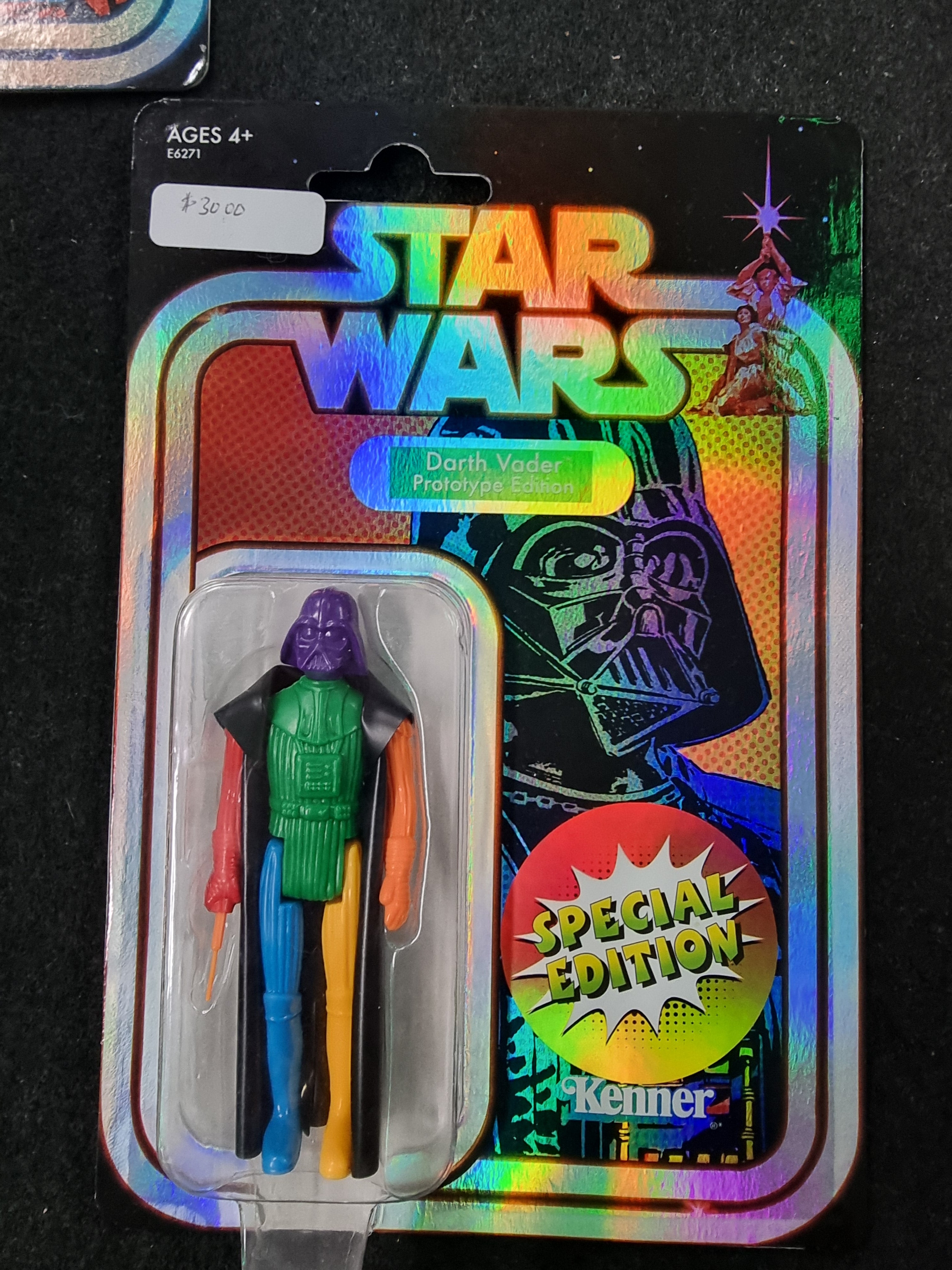 STAR WARS KENNER DARTH VADER PROTOTYPE EDITION SPECIAL EDITION ...