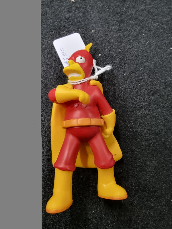 The Simpsons 2006 - Homer Simpson - Radio Active Man Figure 9cm ...