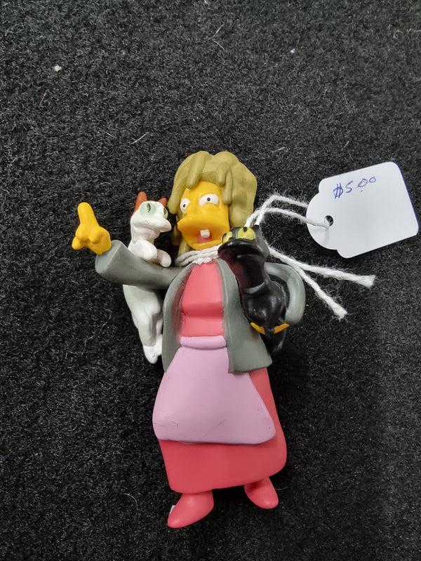 Crazy Cat Lady Figure. The Simpsons 20th Anniversary Figurine 2009 ...