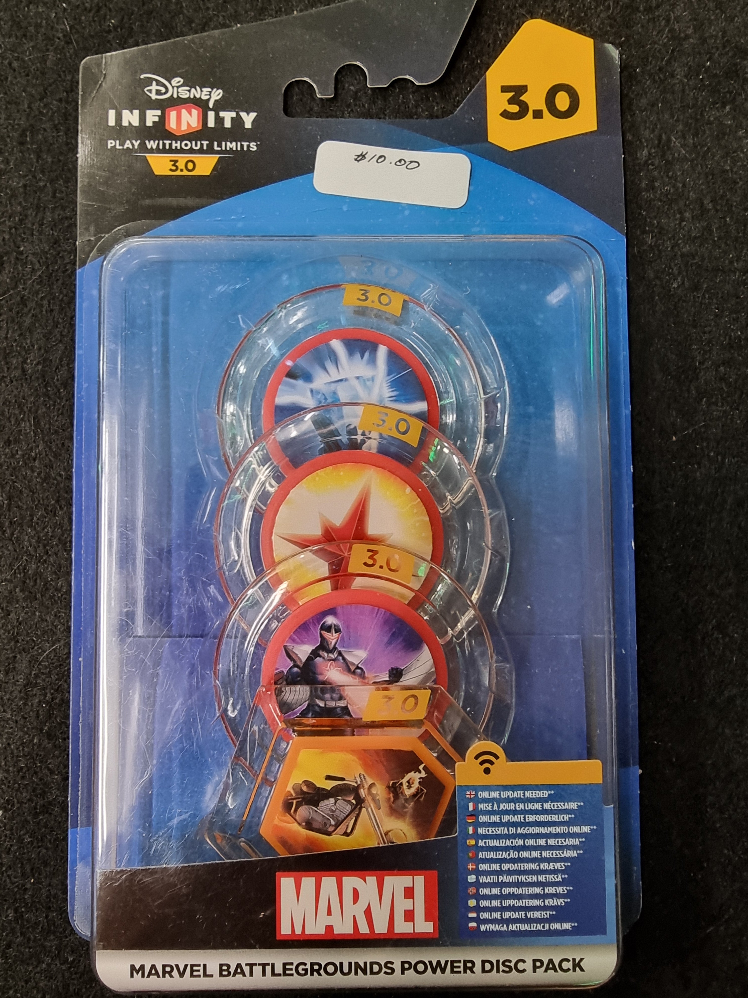Disney Infinity 3.0 - MARVEL BATTLEGROUNDS Power Disc Pack (inc 4 Disc ...