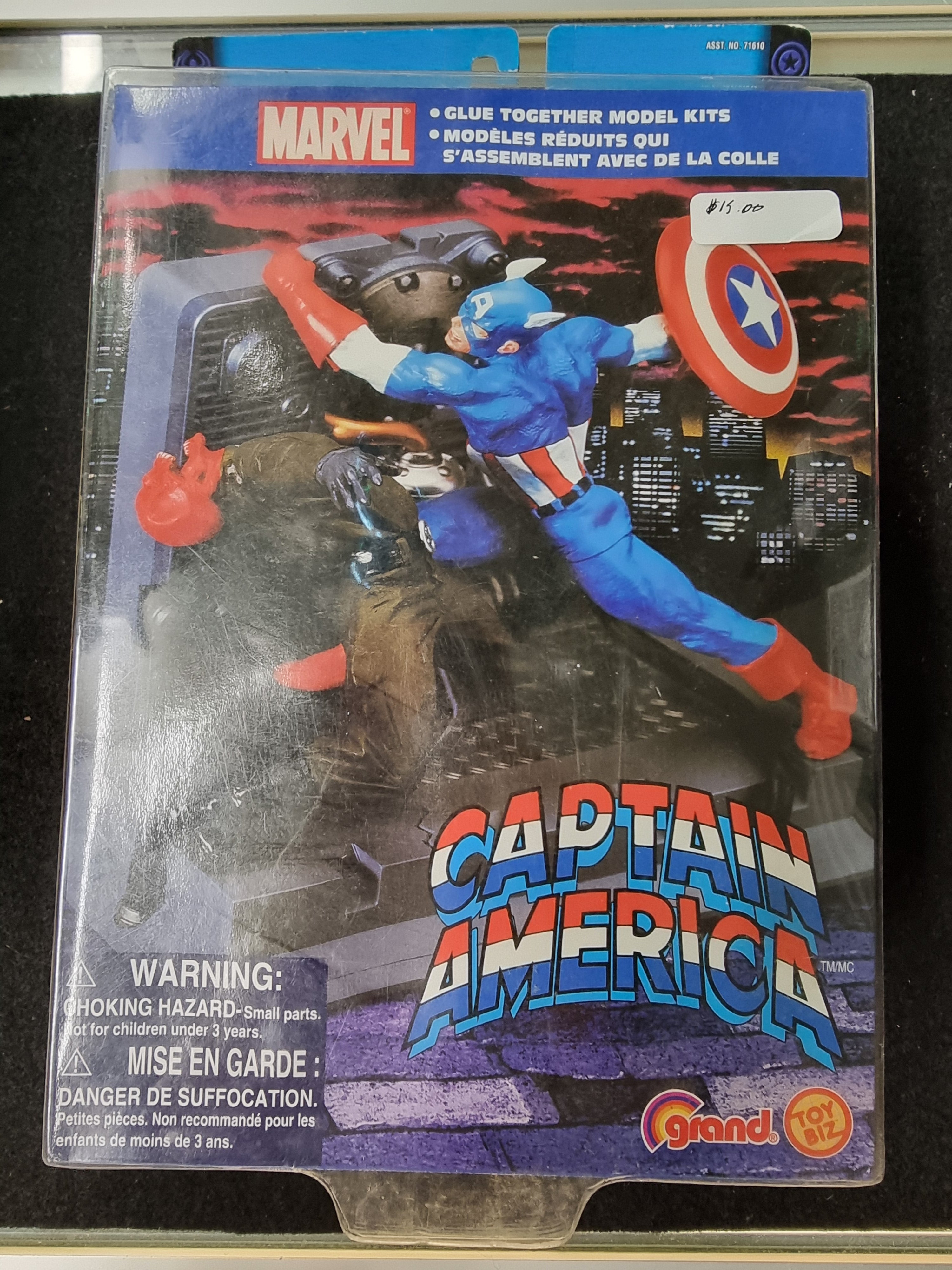 MARVEL CAPTAIN AMERICA MODEL KIT – Captain Comics and Collectables Pty Ltd
