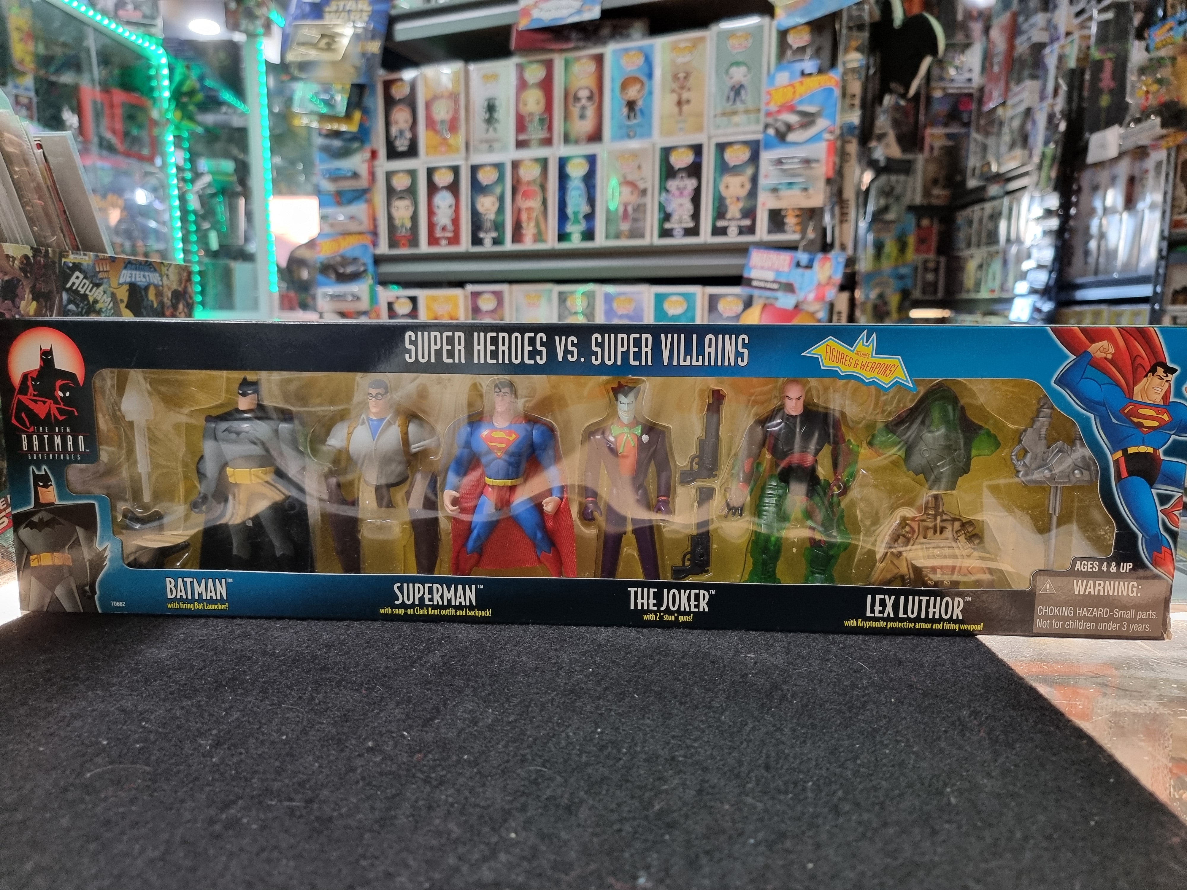 SUPER HEROES VS SUPER VILLAINS – Captain Comics and Collectables Pty Ltd
