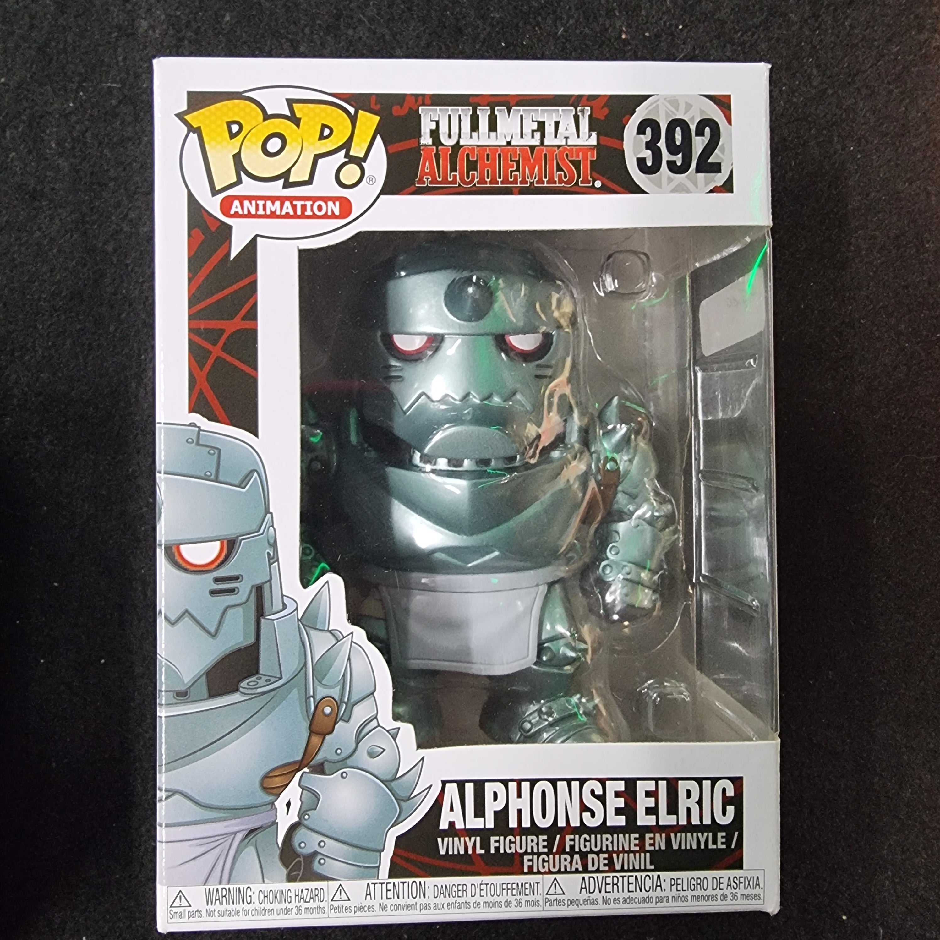 FUNKO POP FULLMETAL ALCHEMIST ALPHONSE ELRIC #392 – Captain Comics and ...