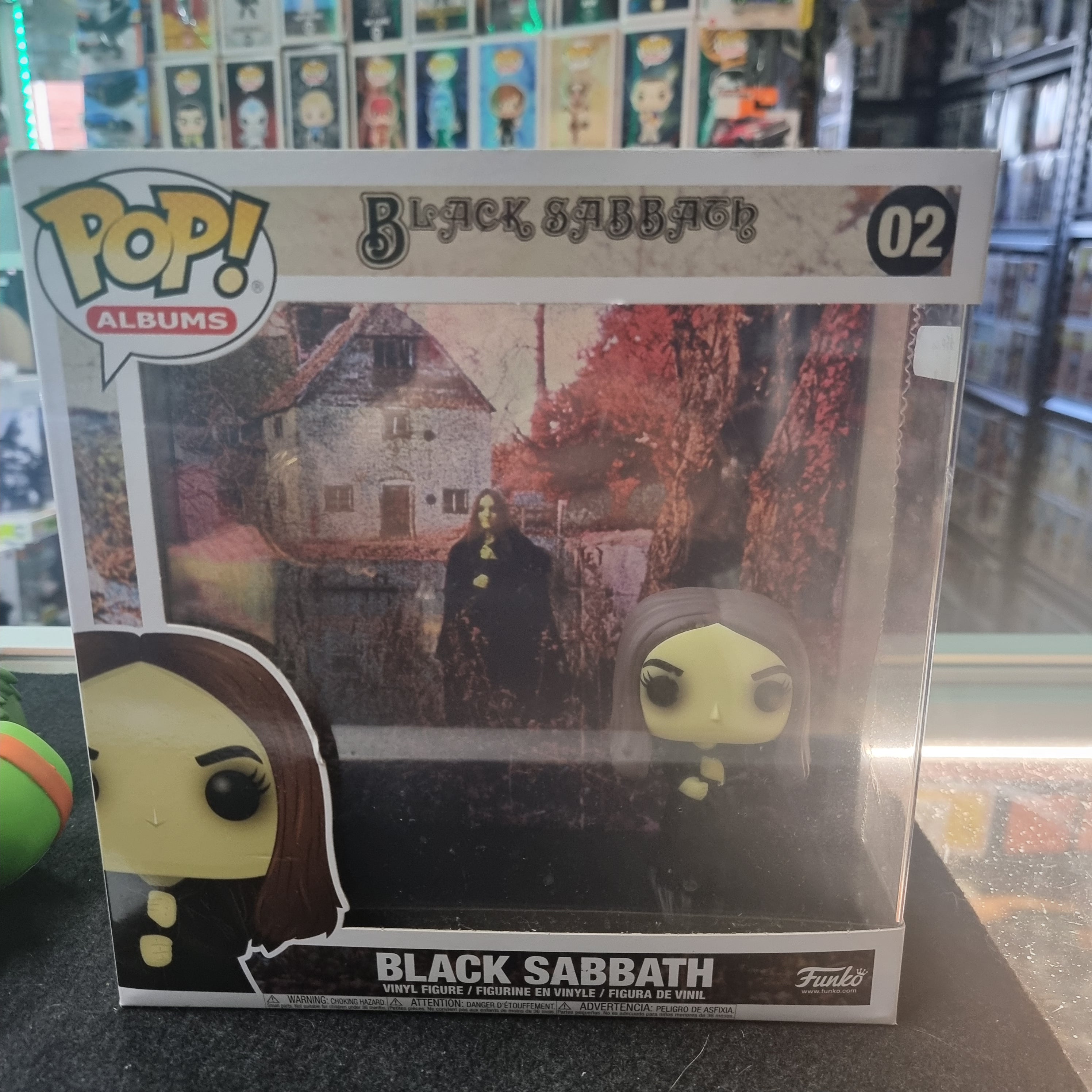 Funko Pop Music Albums #02 Black Sabbath – Captain Comics and ...