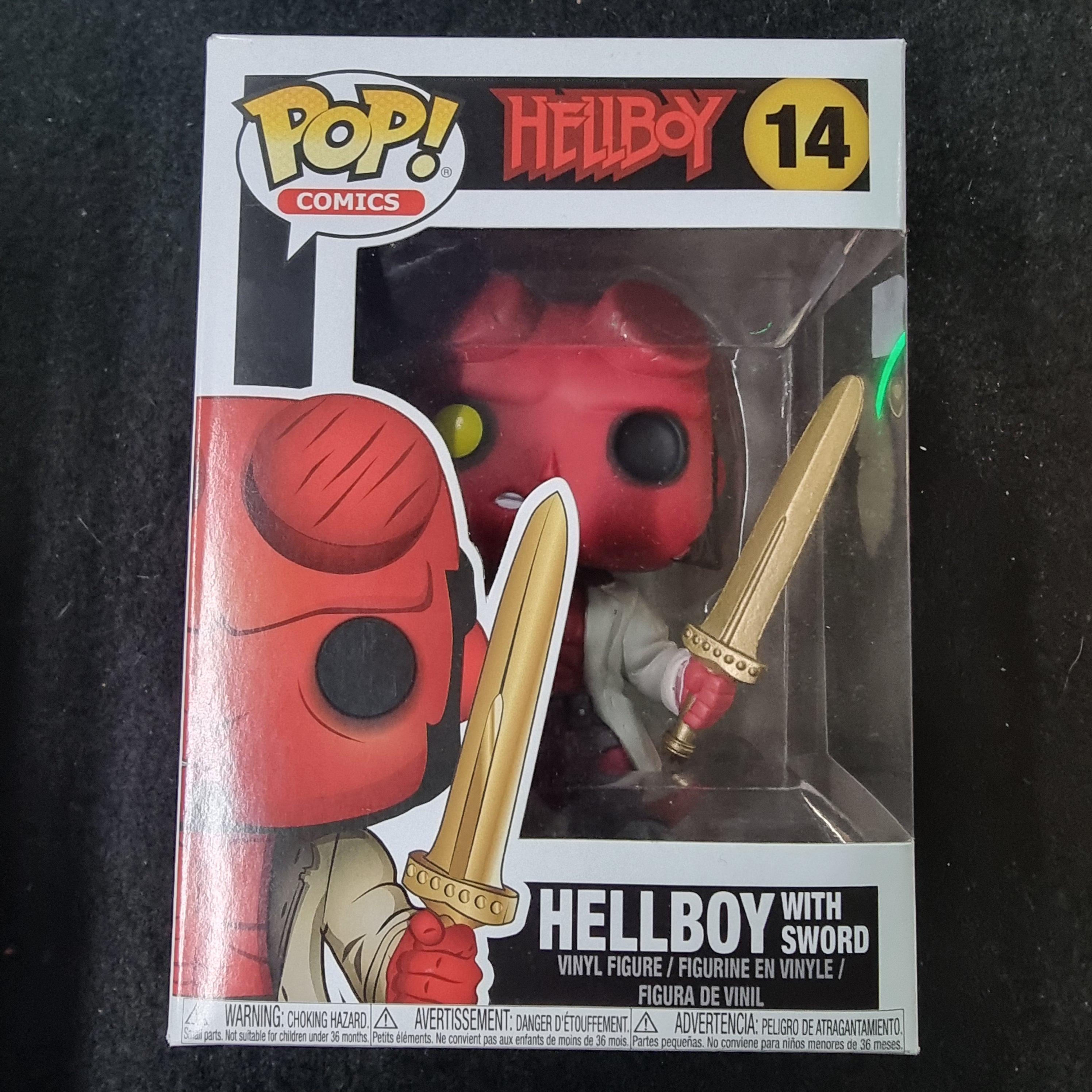 Funko Pop! Hellboy #14 Hellboy with sword PX Previews Exclusive ...