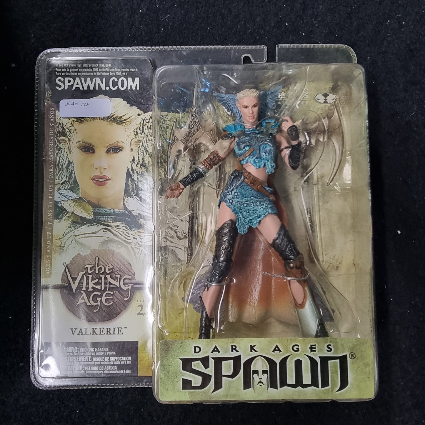 2002 Mcfarlane Dark Ages Spawn The Viking Age Valkerie Figure – Captain ...