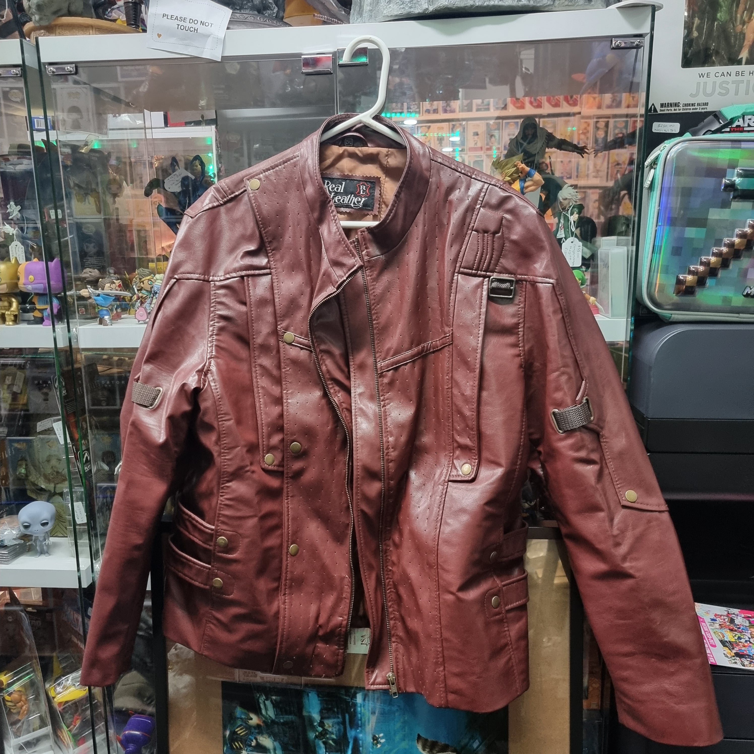 Guardians Of The Galaxy,Peter Quill,Star Lord,Chris Pratt ,leather Jac ...