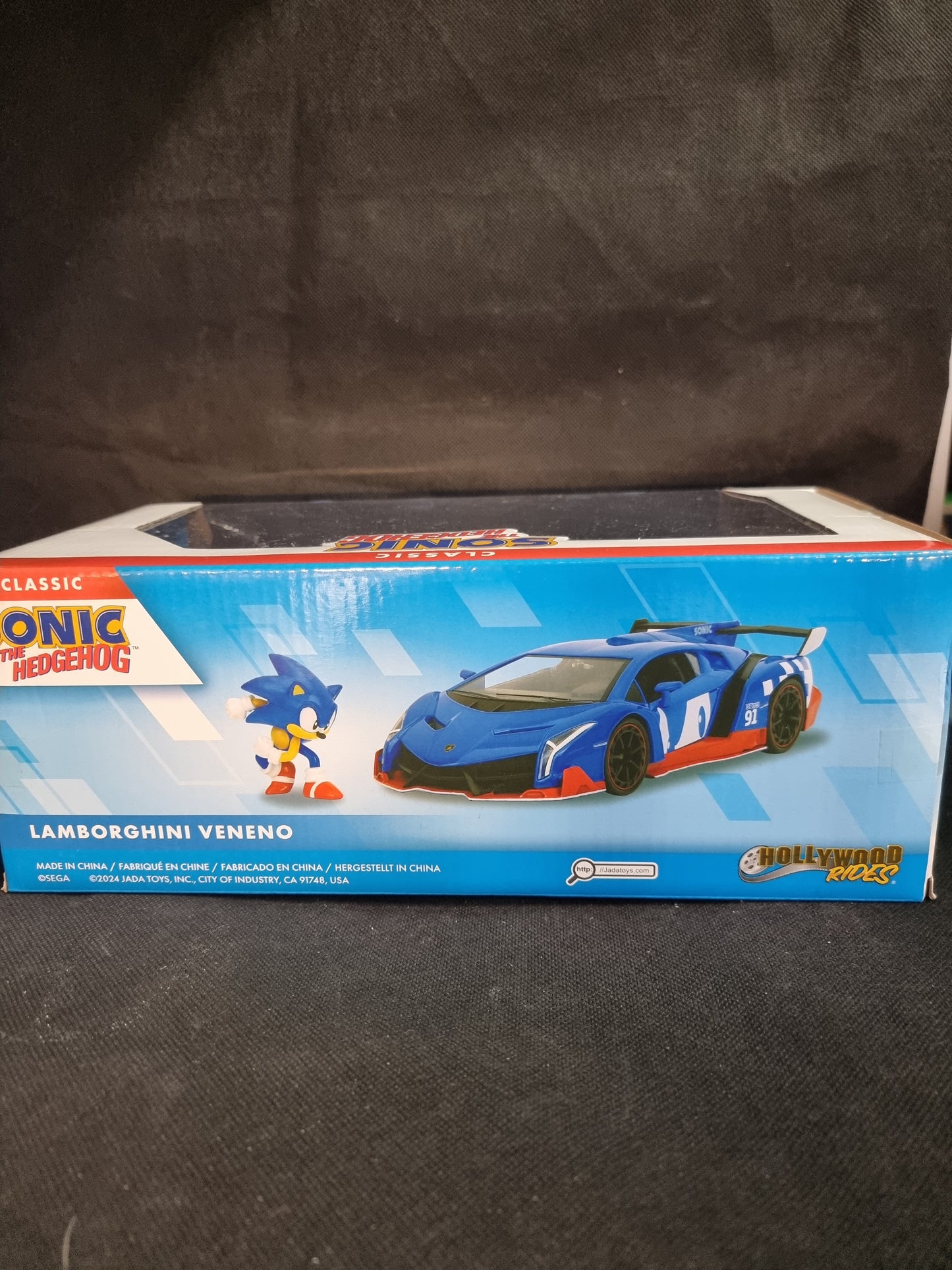 JADA SONIC THE HEDGEHOG LAMBORGHINI VENENO – Captain Comics and ...