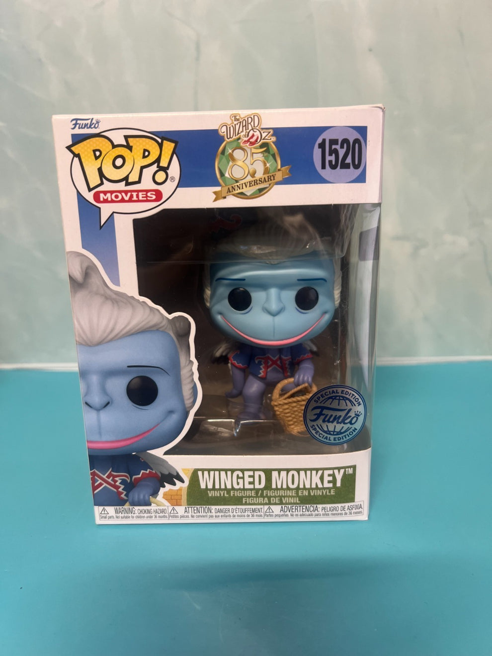 Funk Pop! The Wizard Of Oz 85th Anniversary #1520 MIB Winged Monkey 20 ...