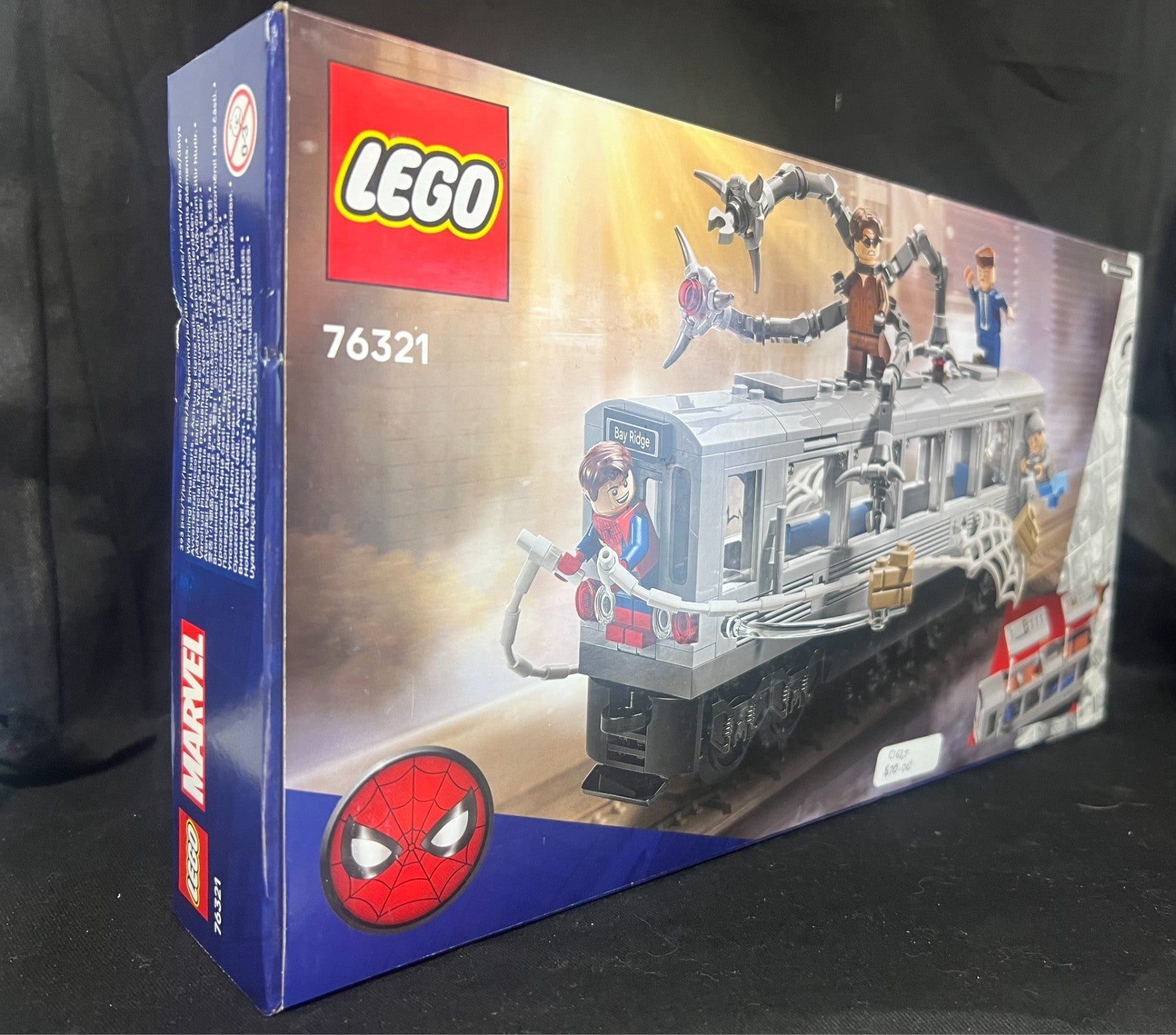 LEGO Marvel 76321 Spider-Man vs. Doc Ock Subway Train Scene Age 9+ 393 ...