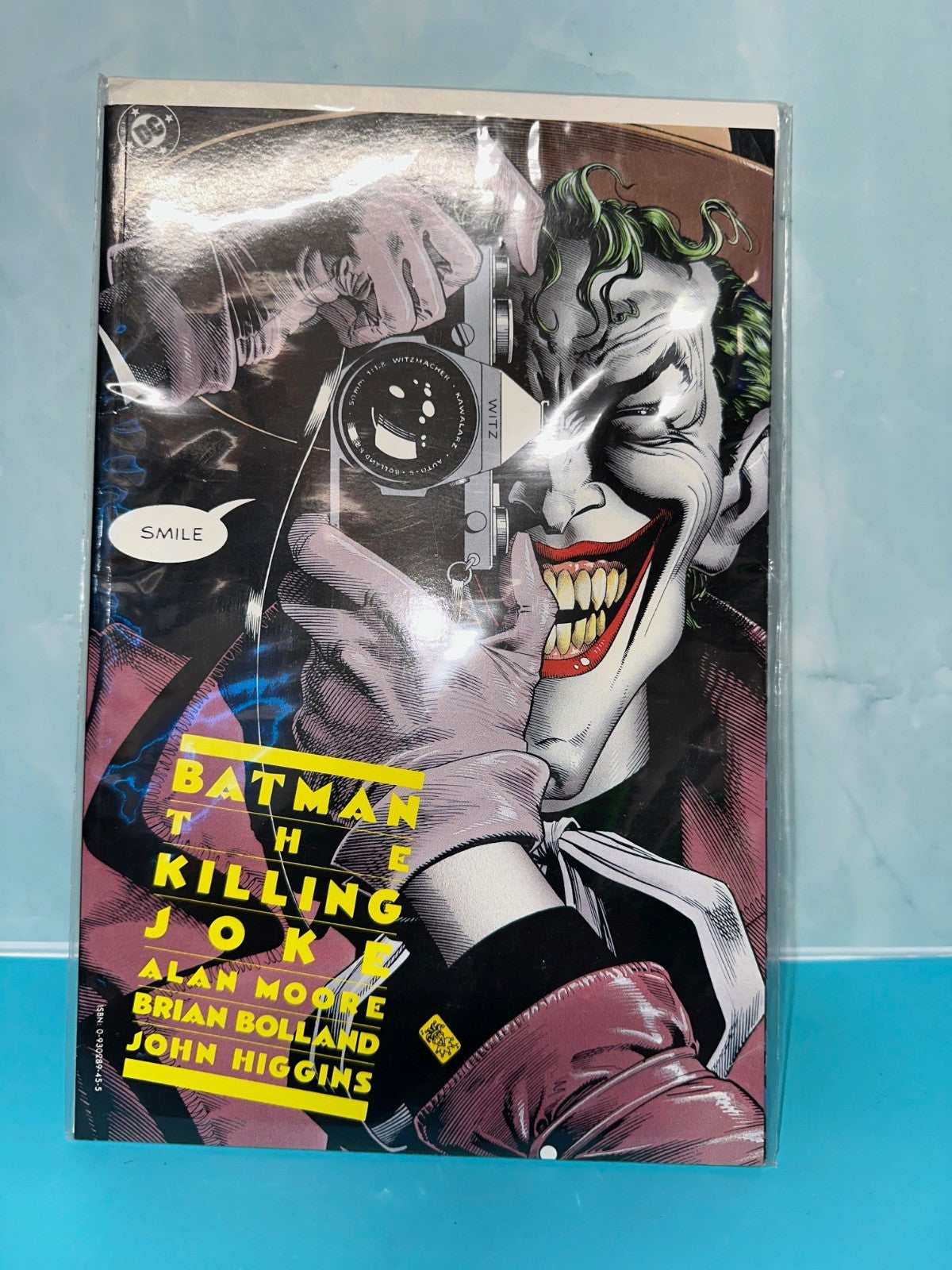 Batman THE KILLING JOKE Graphic Novel Joker Alan Moore DC 1988 3rd pri ...