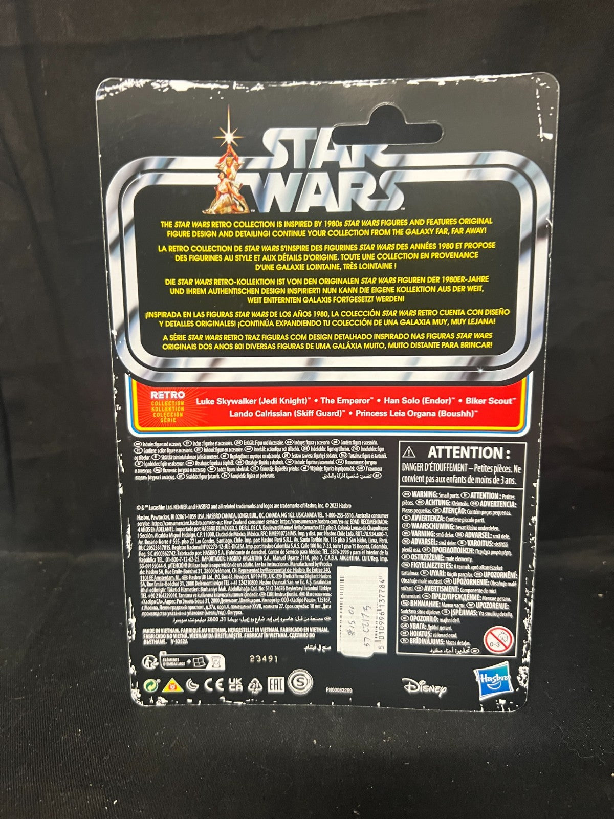 Star Wars Return Of The Jedi Retro Collection The Emperor SIth Star Wa ...