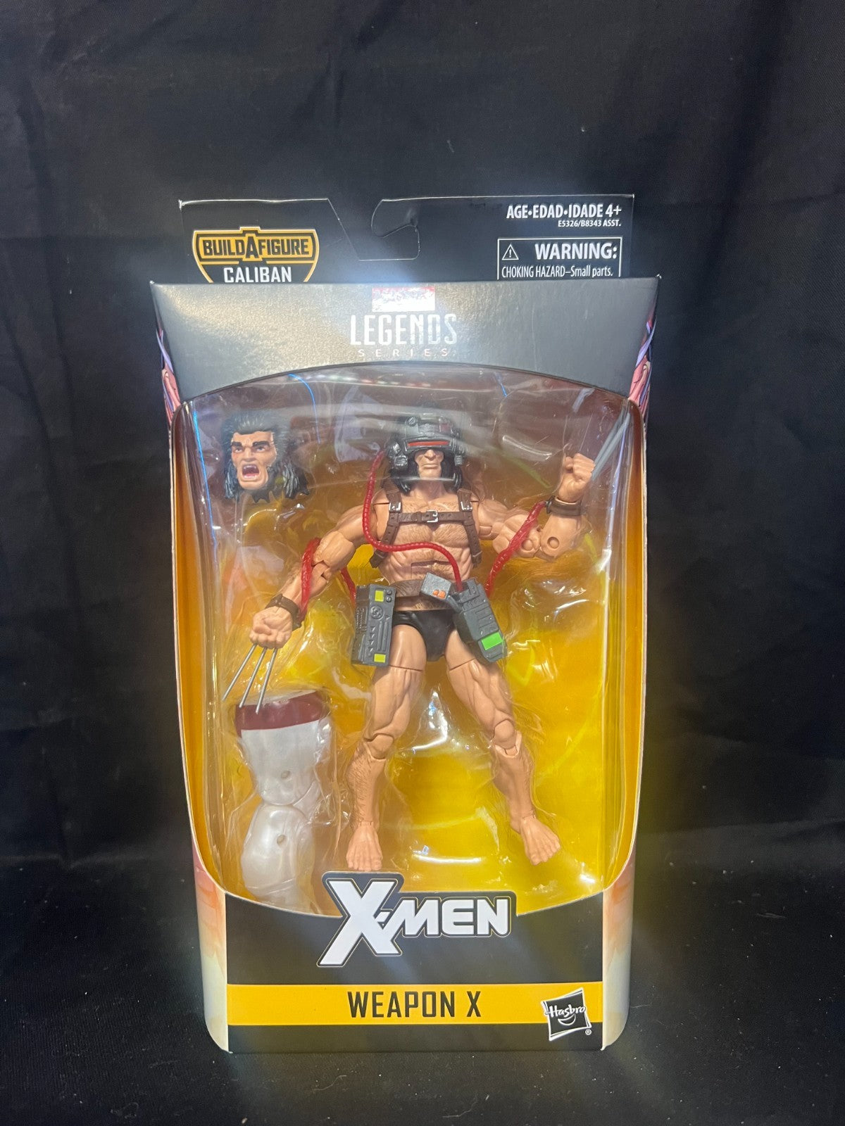 Marvel Legends Weapon X Wolverine X-Men Action Figure ( Caliban Wave ...