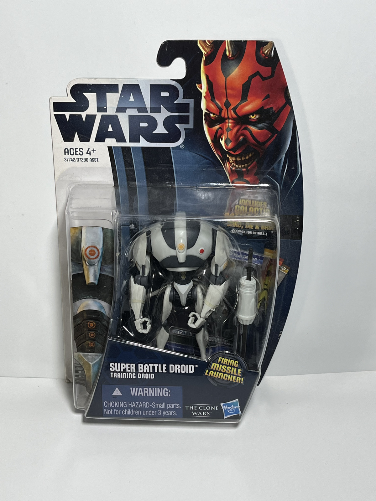 Super Battle Droid Training Droid CW16 Star Wars The Clone Wars 3.75 ...