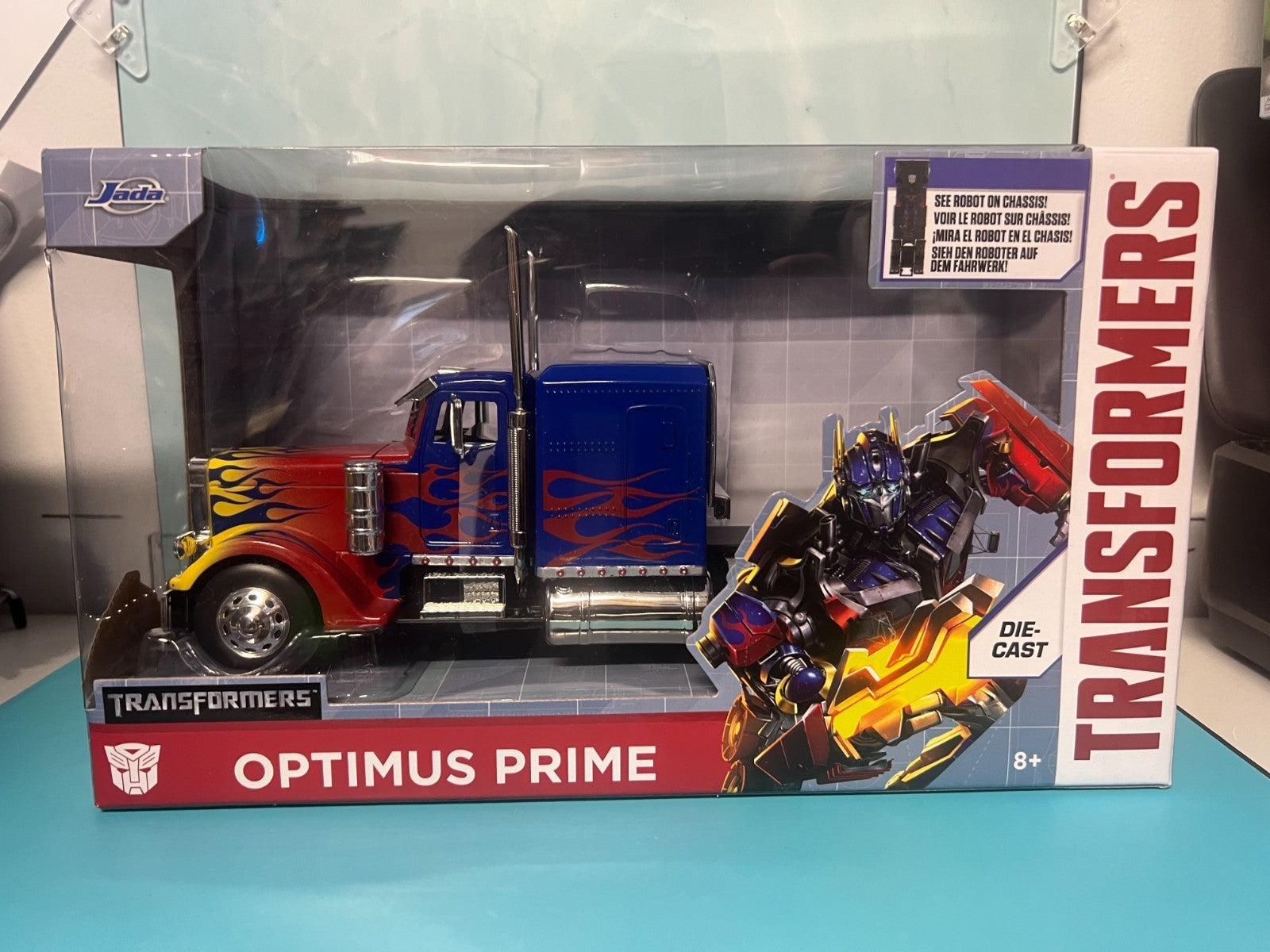1:24 Transformers (2007) - Optimus Prime -- 1994 Peterbilt 379 Truck ...