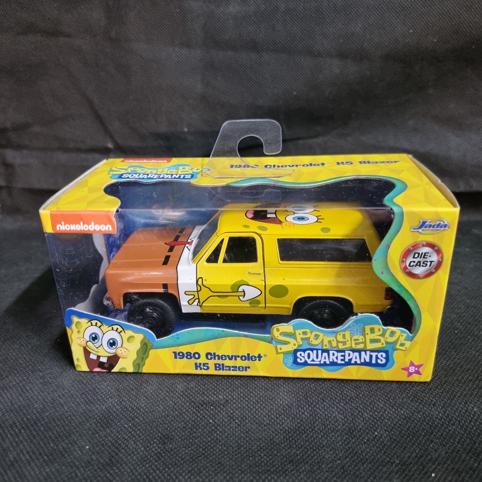 Jada Toys Spongebob Squarepants & 1980 Chevy K5 Blazer 1:32 Diecast ...