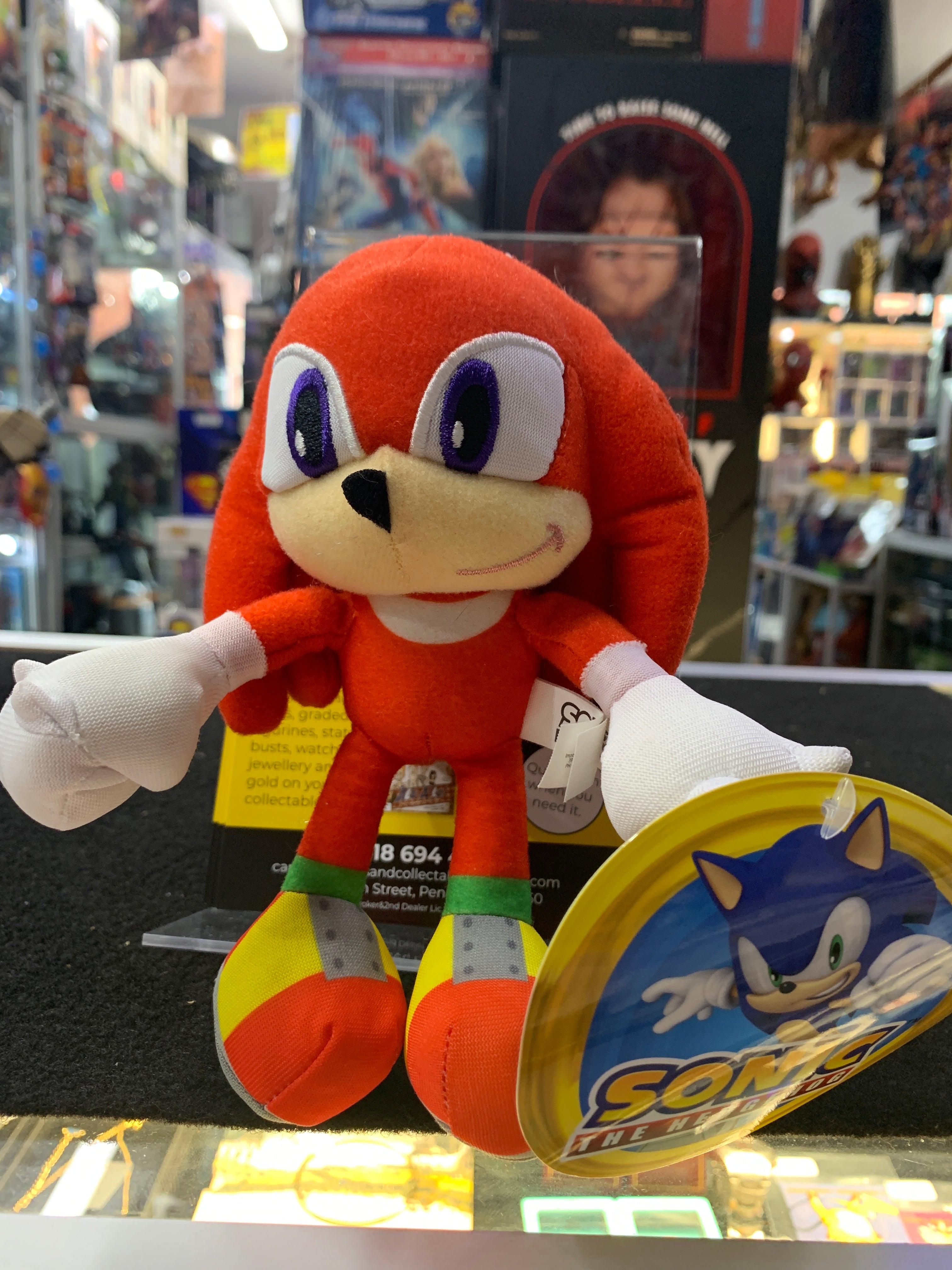 Sonic The Hedgehog soft toy – Captain Comics and Collectables Pty Ltd
