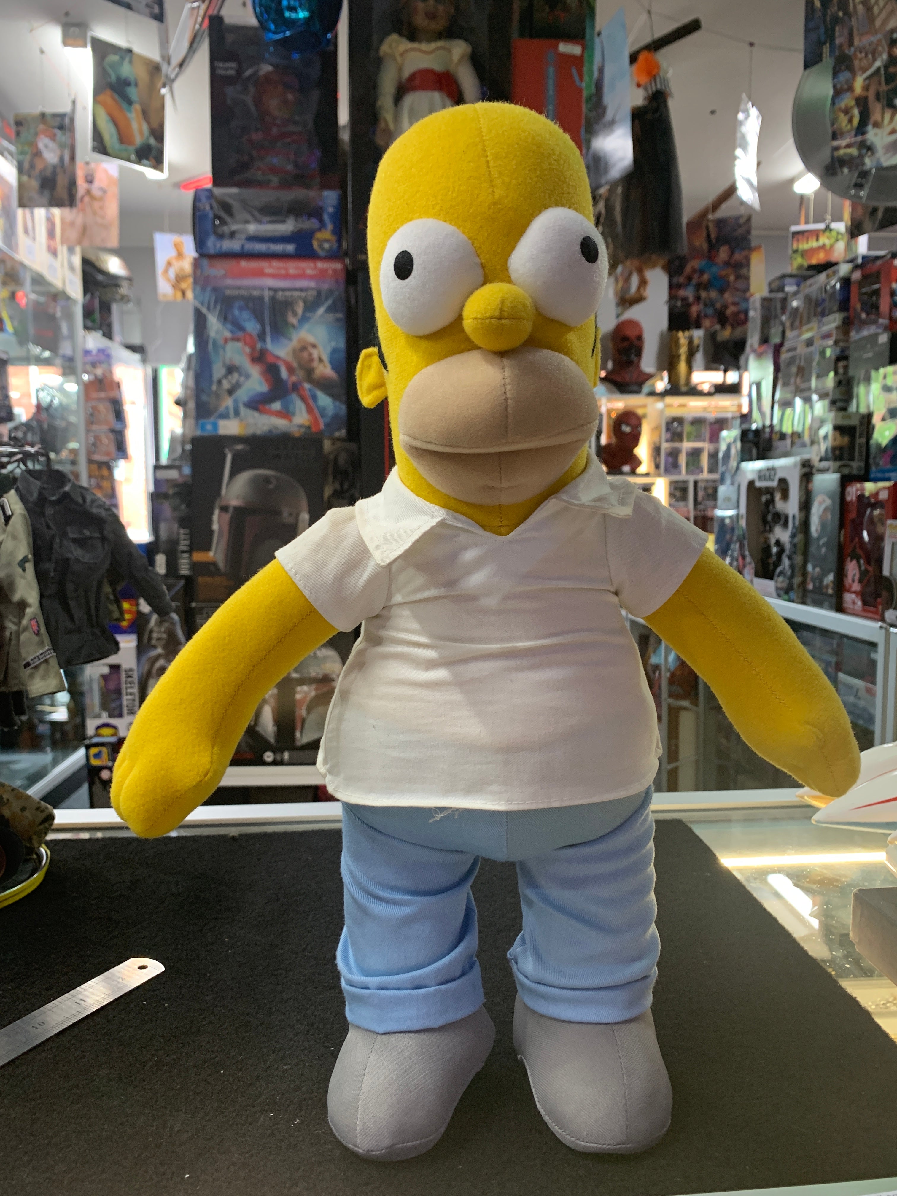 Homer Simpson 18 inch soft toy – Captain Comics and Collectables Pty Ltd