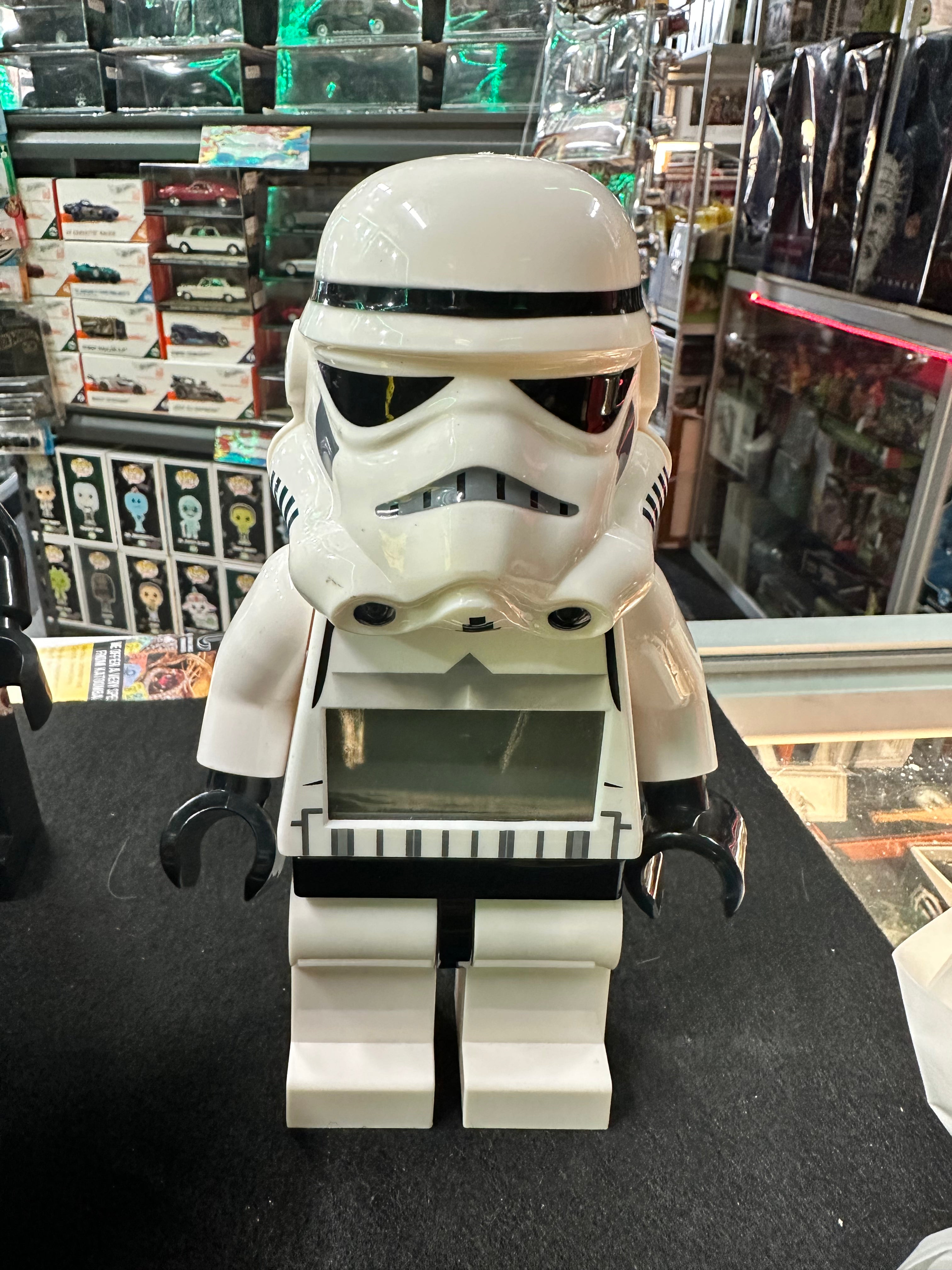 Star Wars Lego Stormtrooper Alarm Clock – Captain Comics and ...