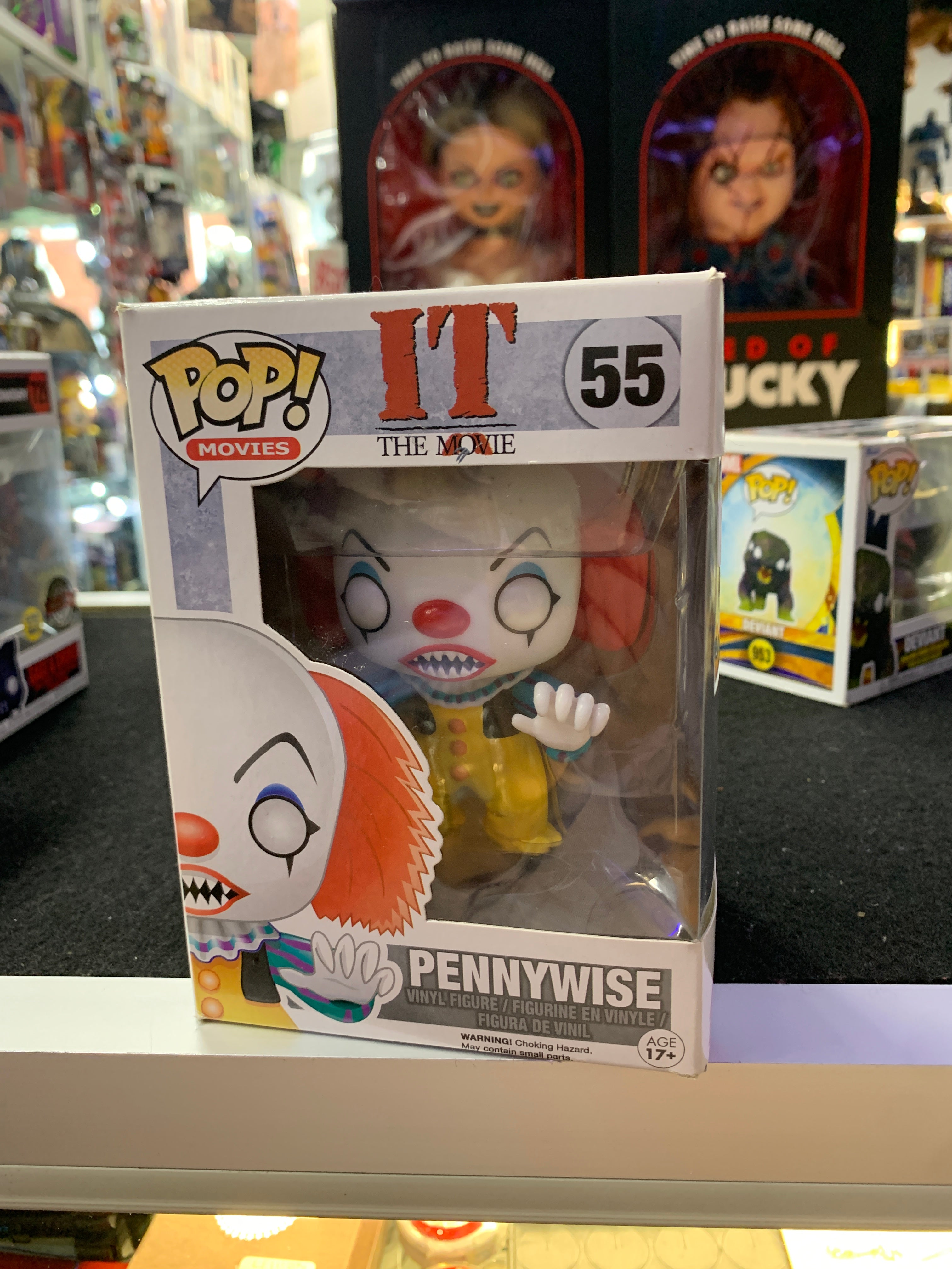 Pop Funko pennywise IT 55 – Captain Comics and Collectables Pty Ltd