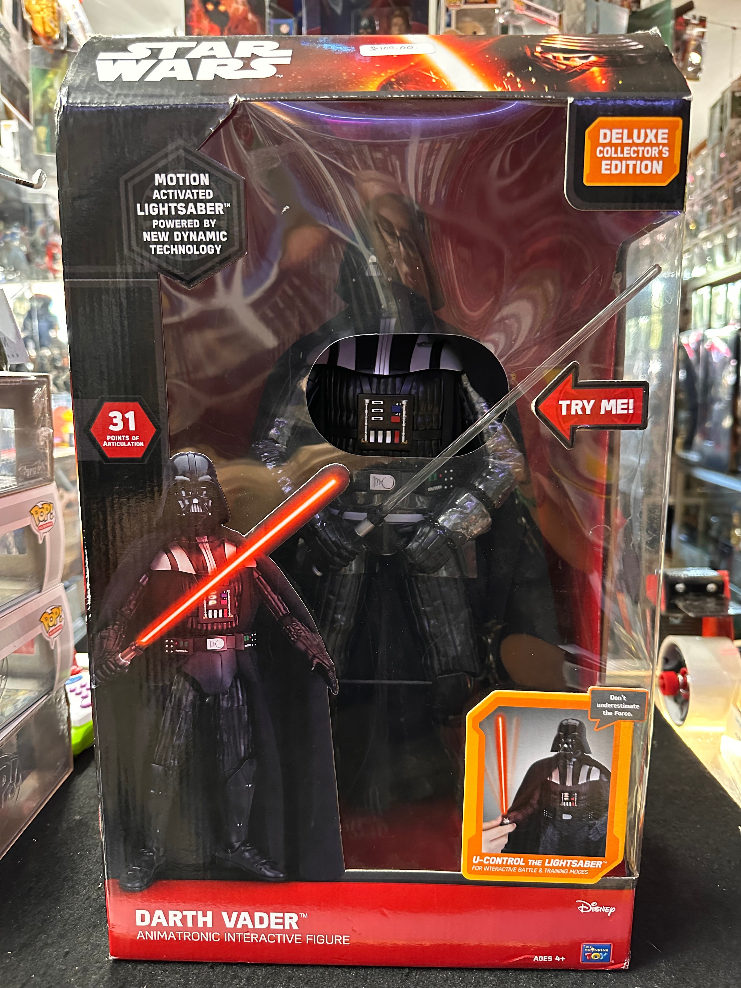 STAR WARS DARTH VADER ANMATRONIC FIGURE – Captain Comics and ...