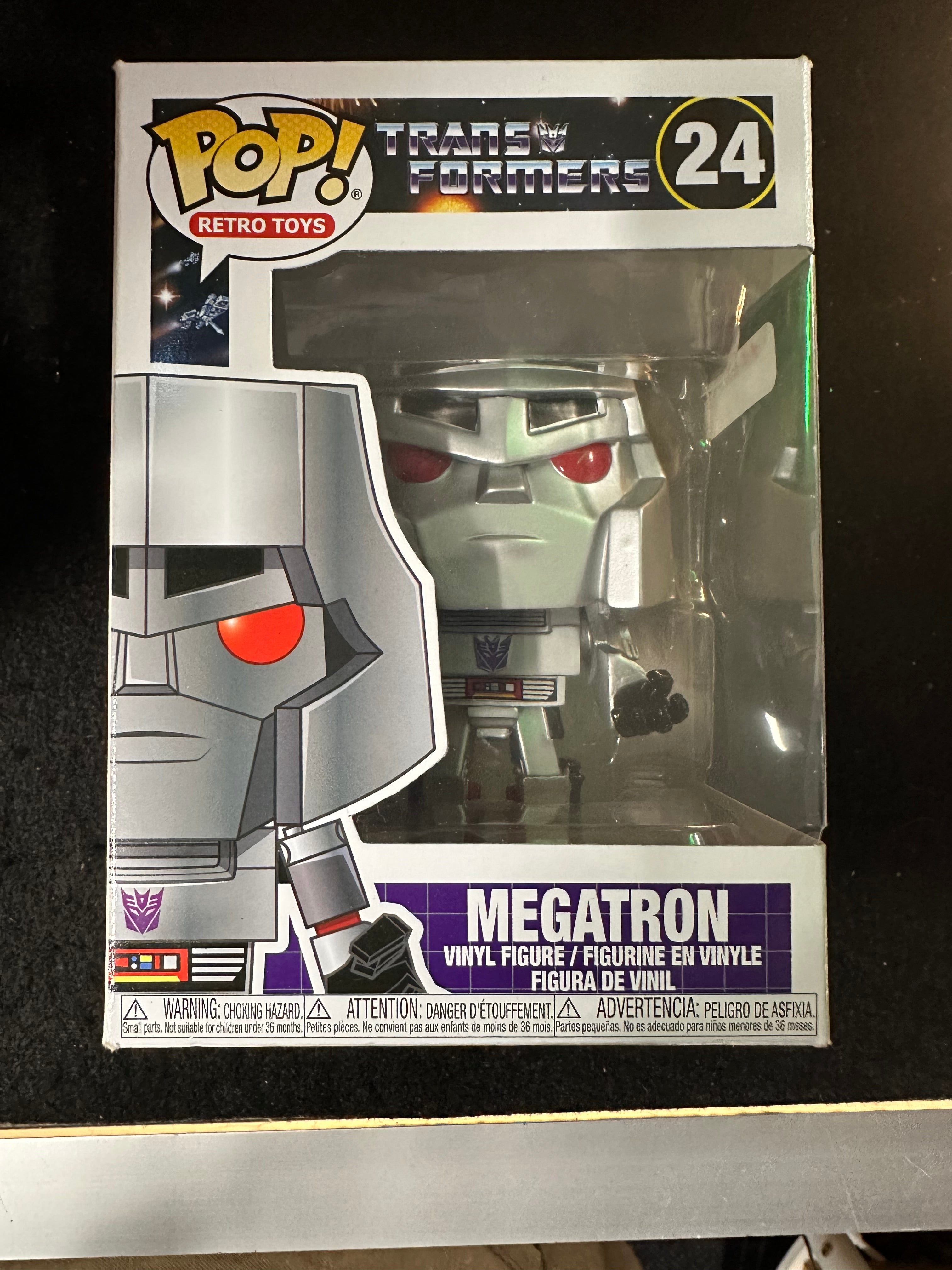 FUNKO POP TRANSFORMERS MEGATRON #24 – Captain Comics and Collectables ...