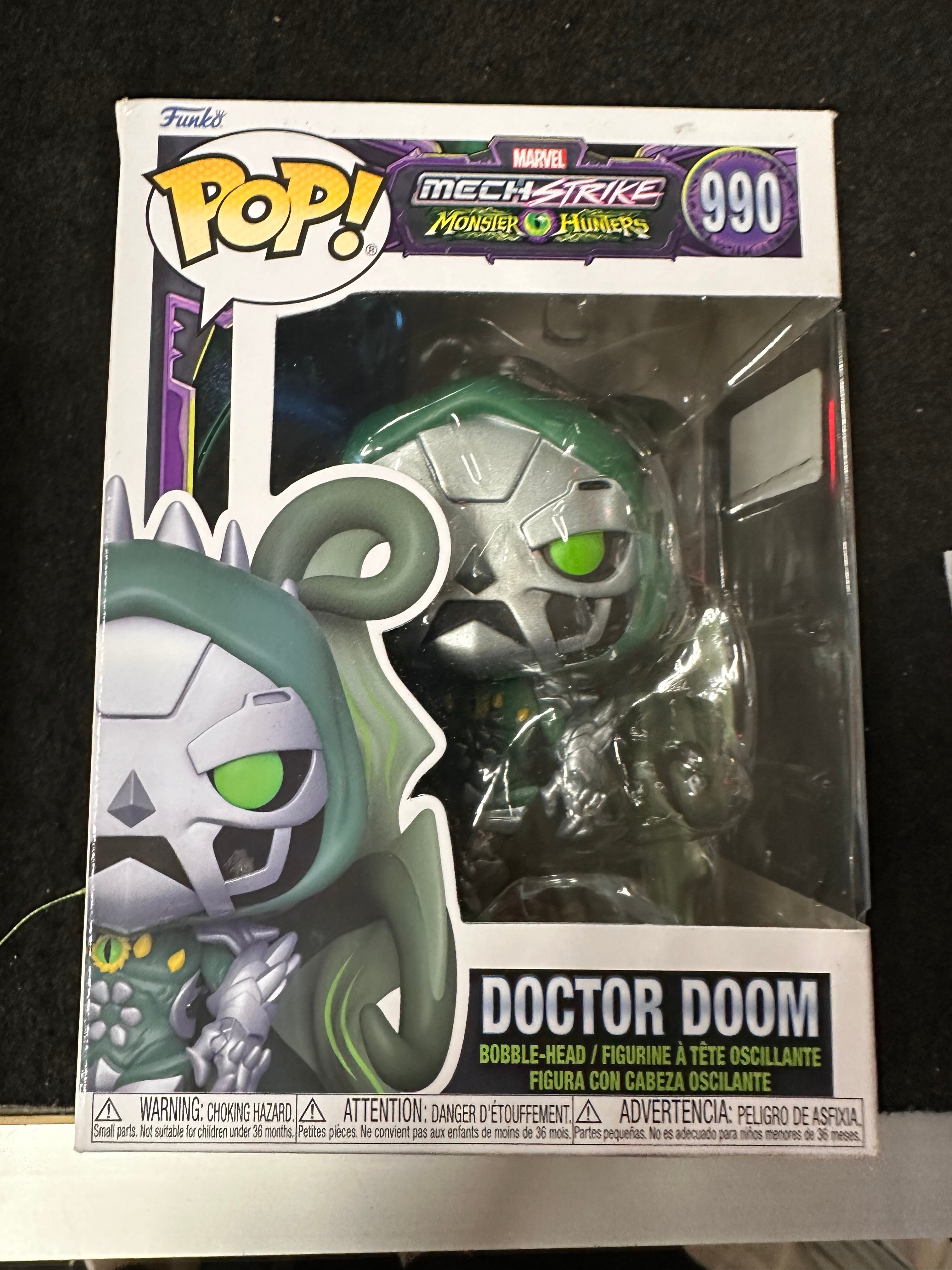 FUNKO POP MARVEL MECHSTRIKE MONSTER HUNTER DOCTOR DOOM #990 – Captain ...