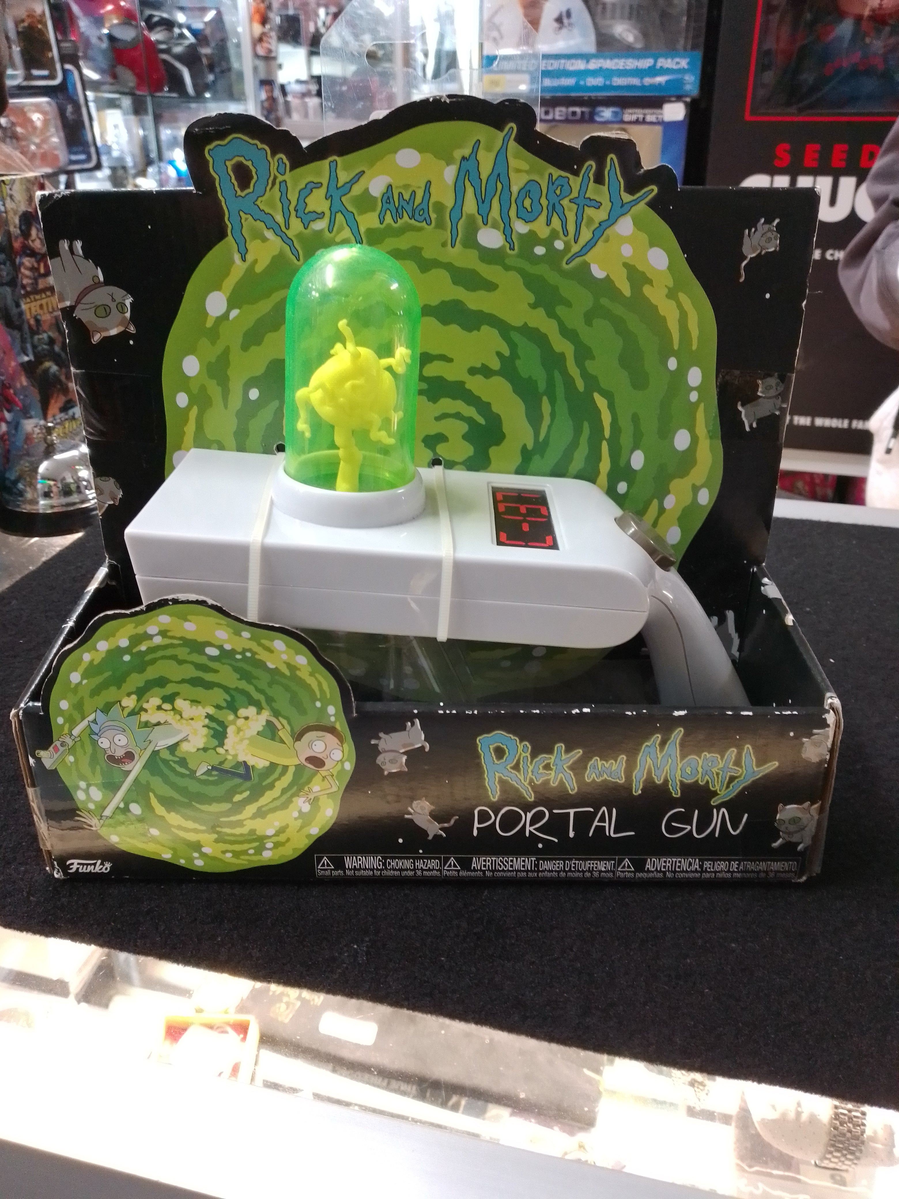 Funko Rick & Morty Portal Gun Toy - N06971 – Captain Comics and ...