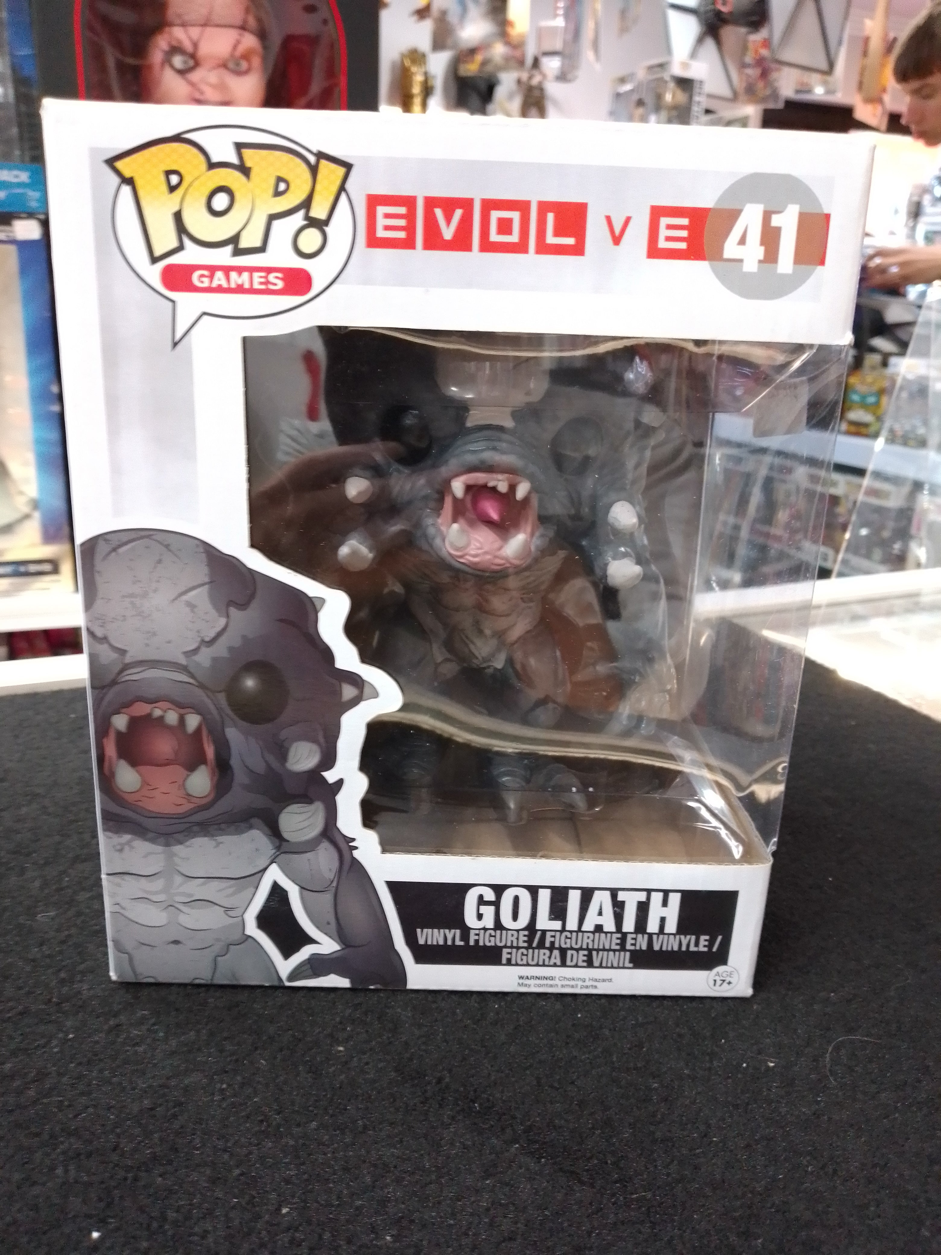 Funko POP! Evolve – Goliath 6″ Super Sized Pop! Vinyl #41 - N08496 ...