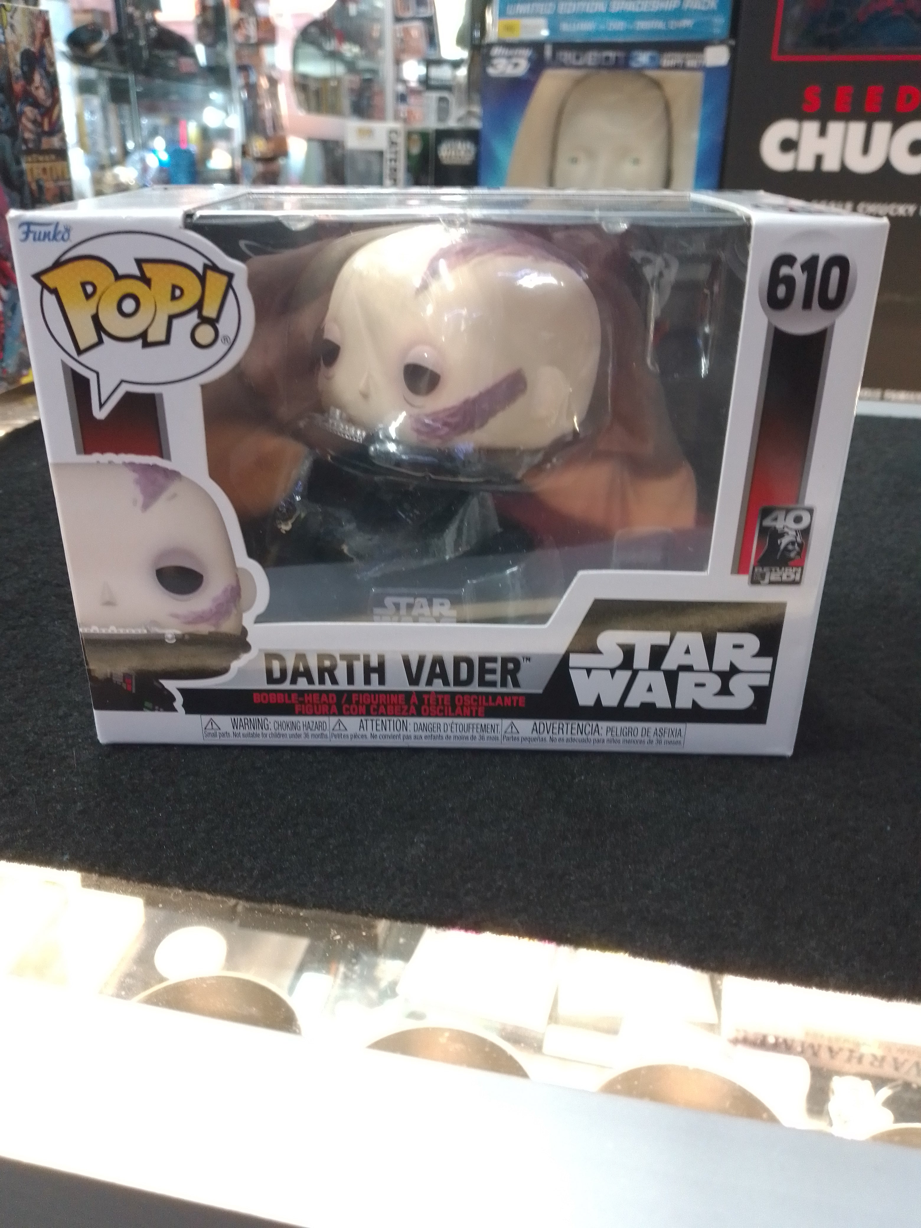 Funko Star Wars: Return of the Jedi 40th Anniversary - Vader Unmasked ...