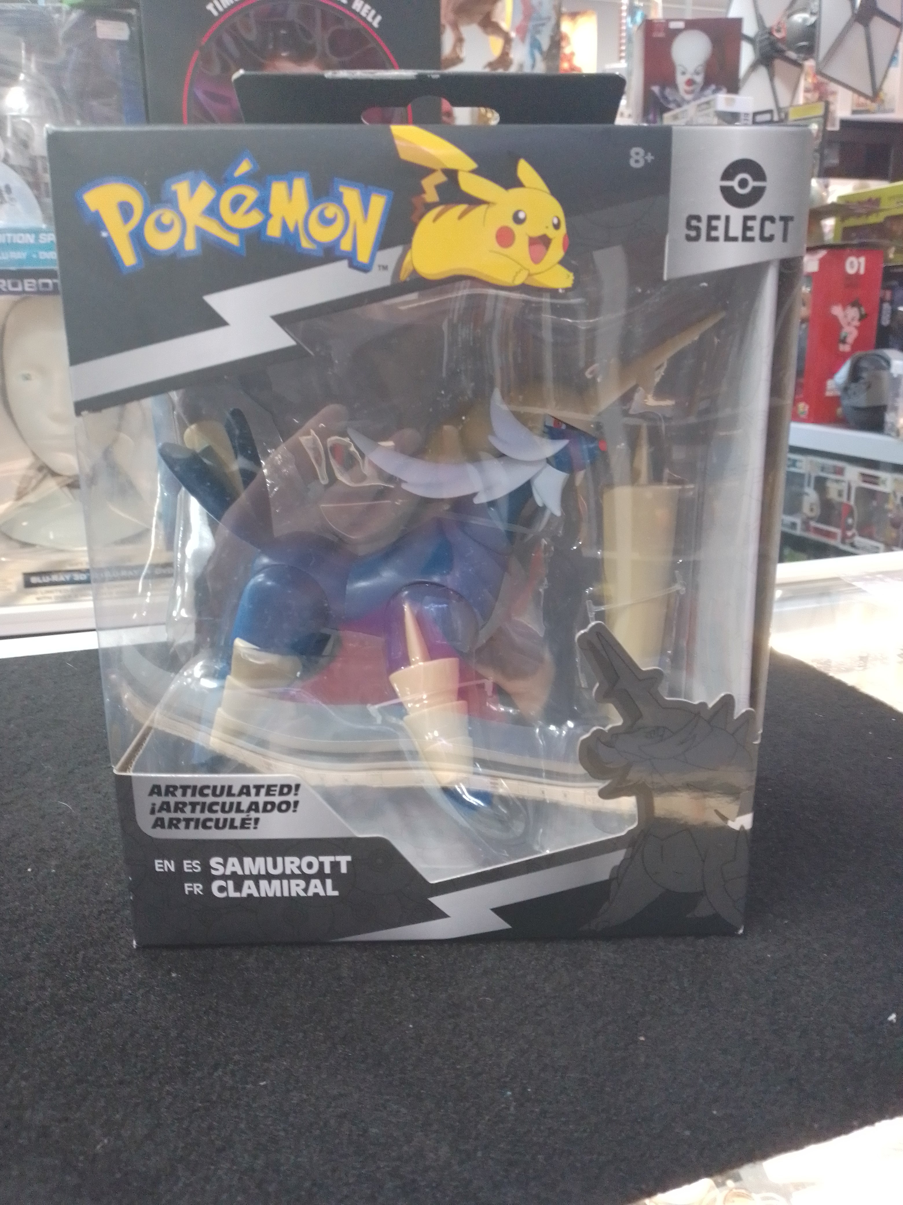 Pokemon - Samurott Articulated Battle Figure - N08606 – Captain Comics ...