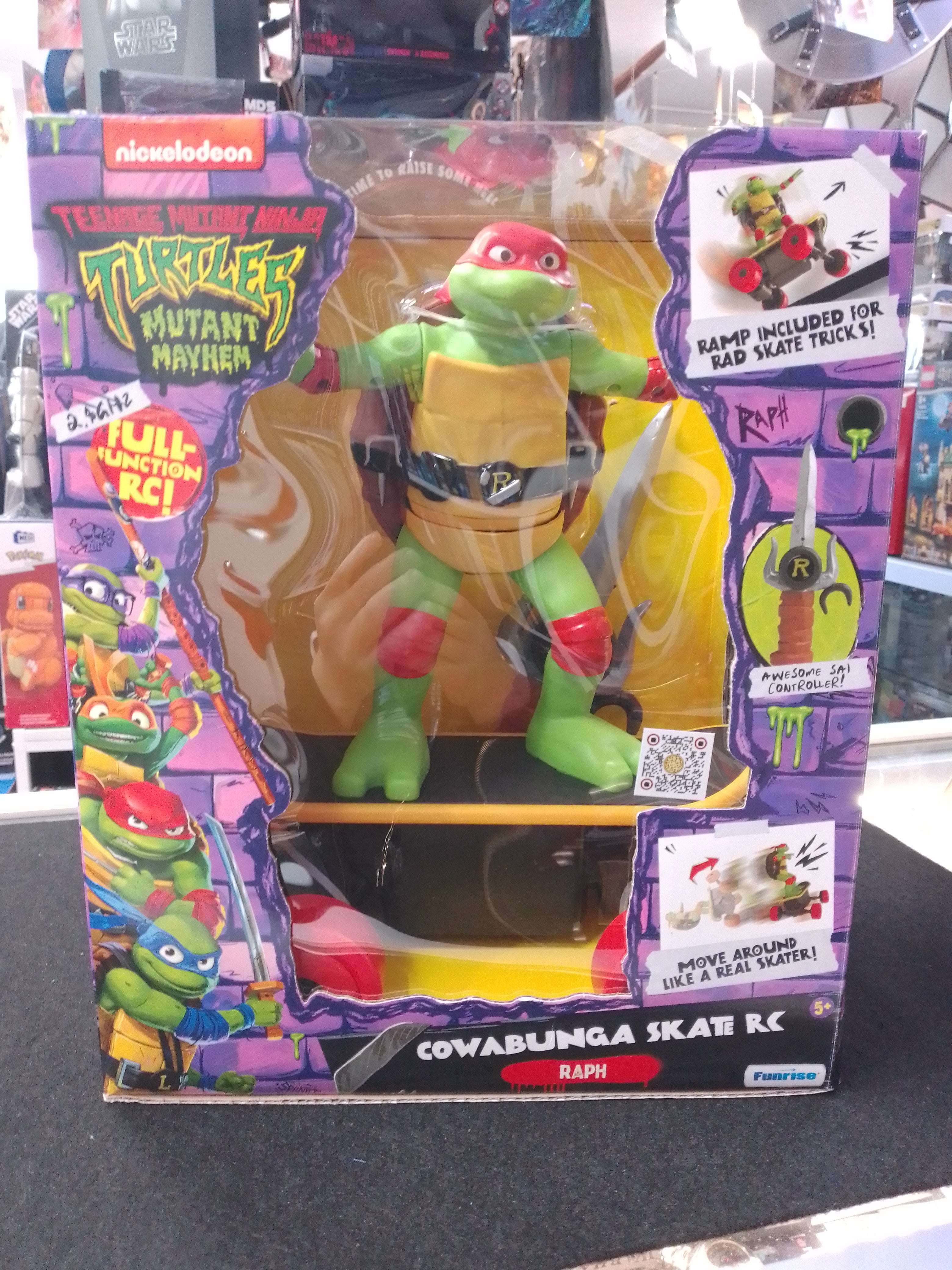 Teenage Mutant Ninja Turtles Cowabunga Skate Remote Control Vehicle ...