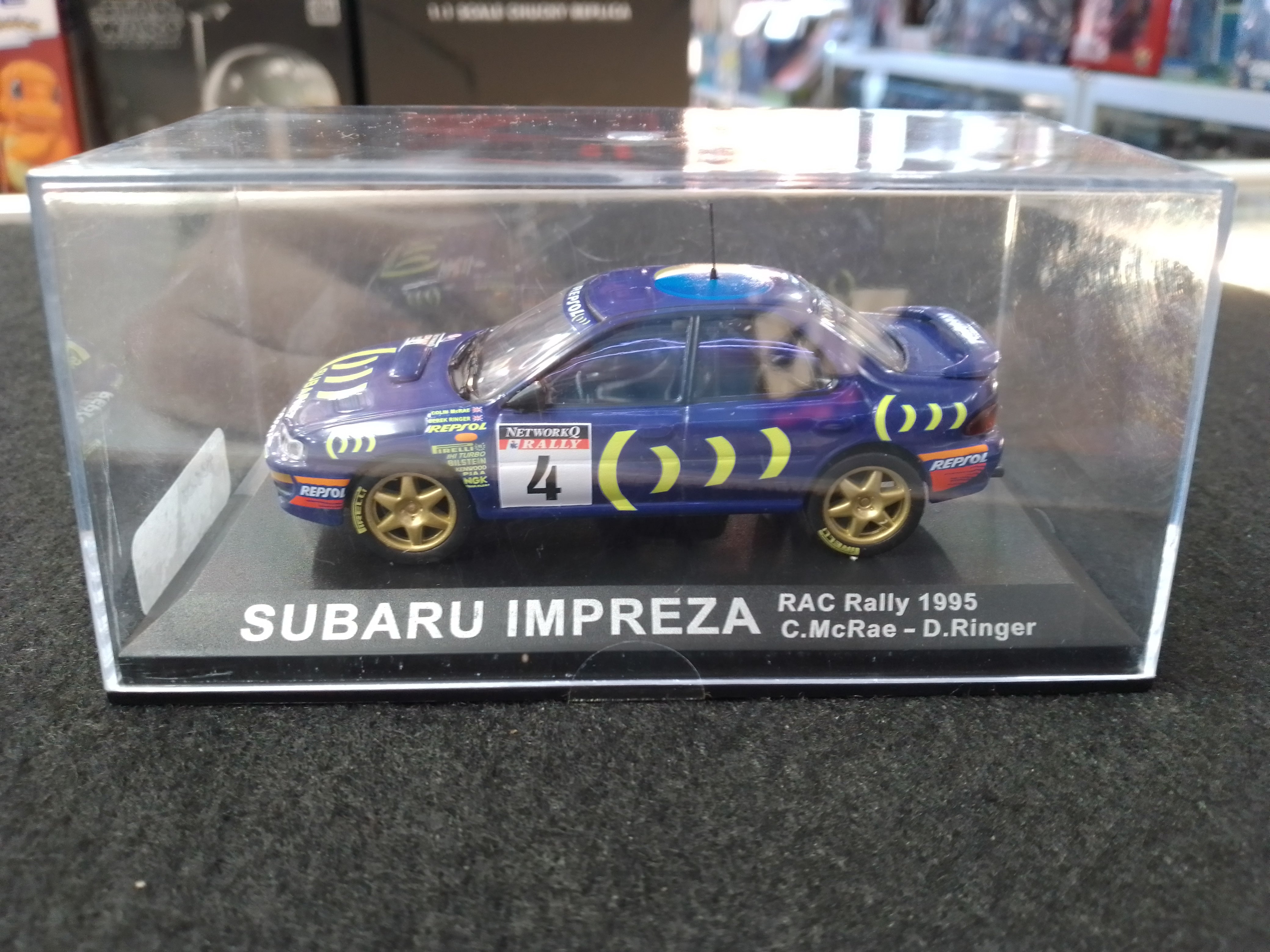 Subaru Impreza RAC Rally 1995 Die Cast 1:43 Scale Model Car - N08839 ...