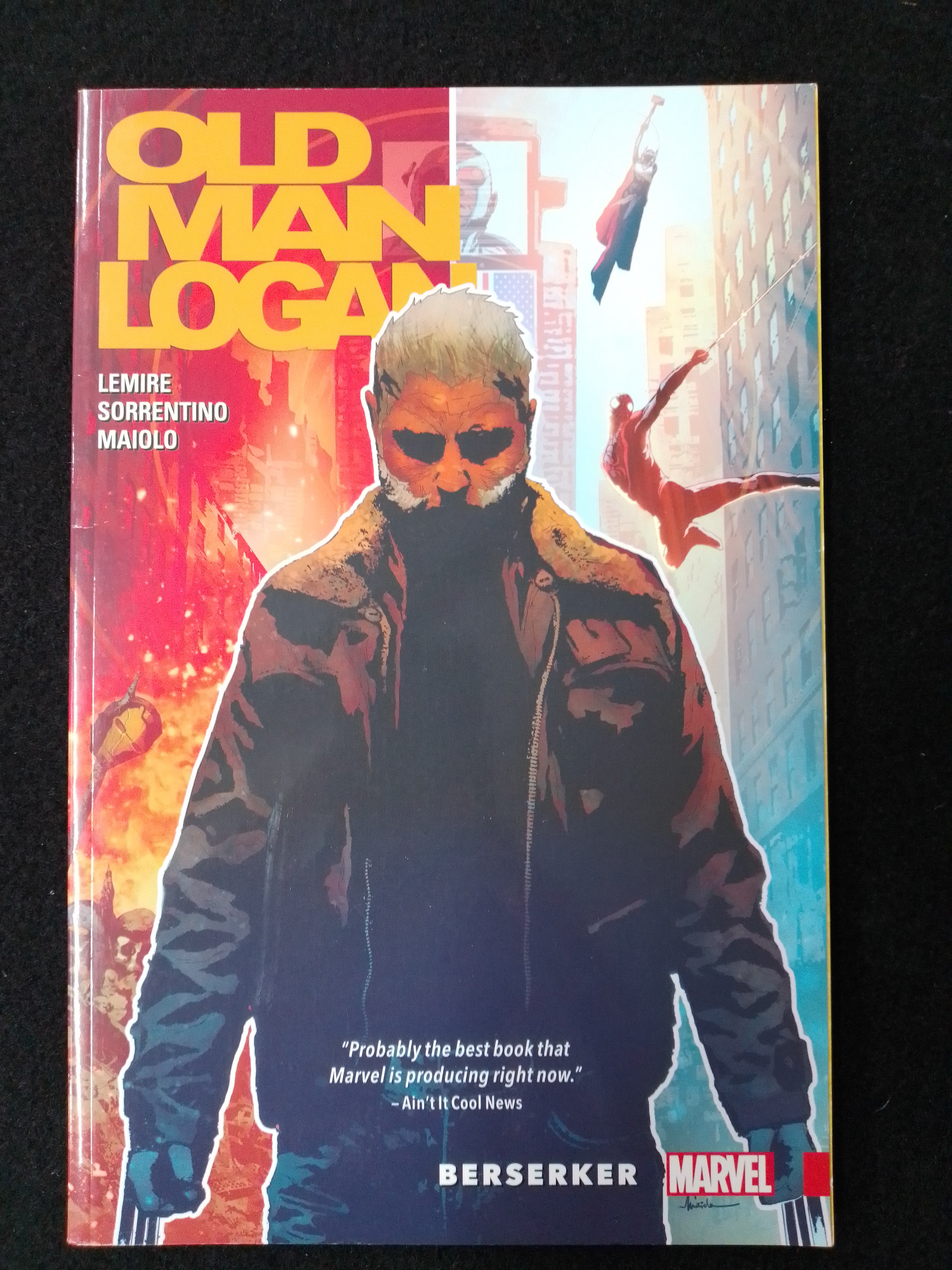 Marvel - Wolverine : Old Man Logan Berserker #1 Graphic Novel - N09765 ...