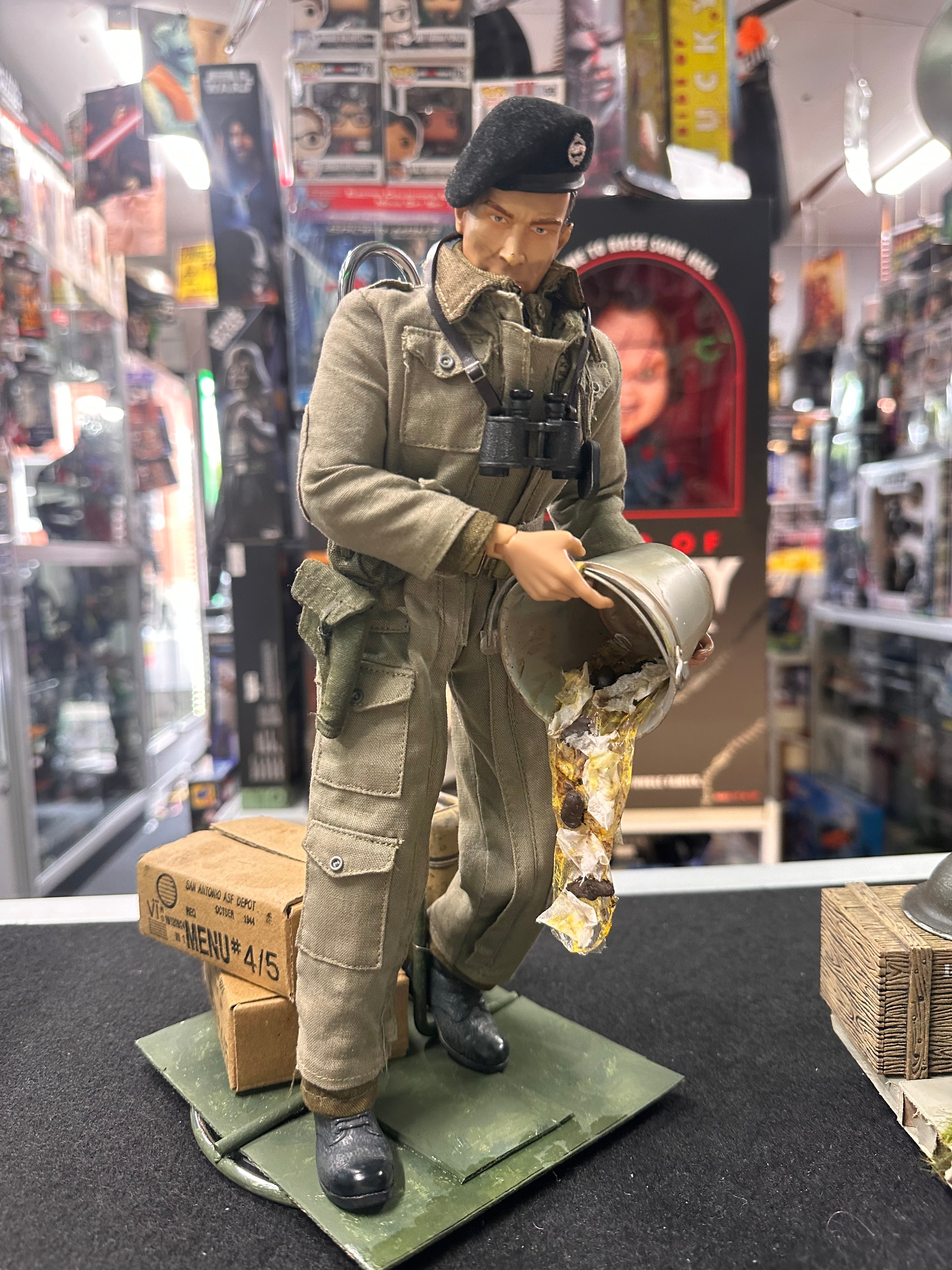 12" Custom Made British Soldier Doll – Captain Comics and Collectables ...