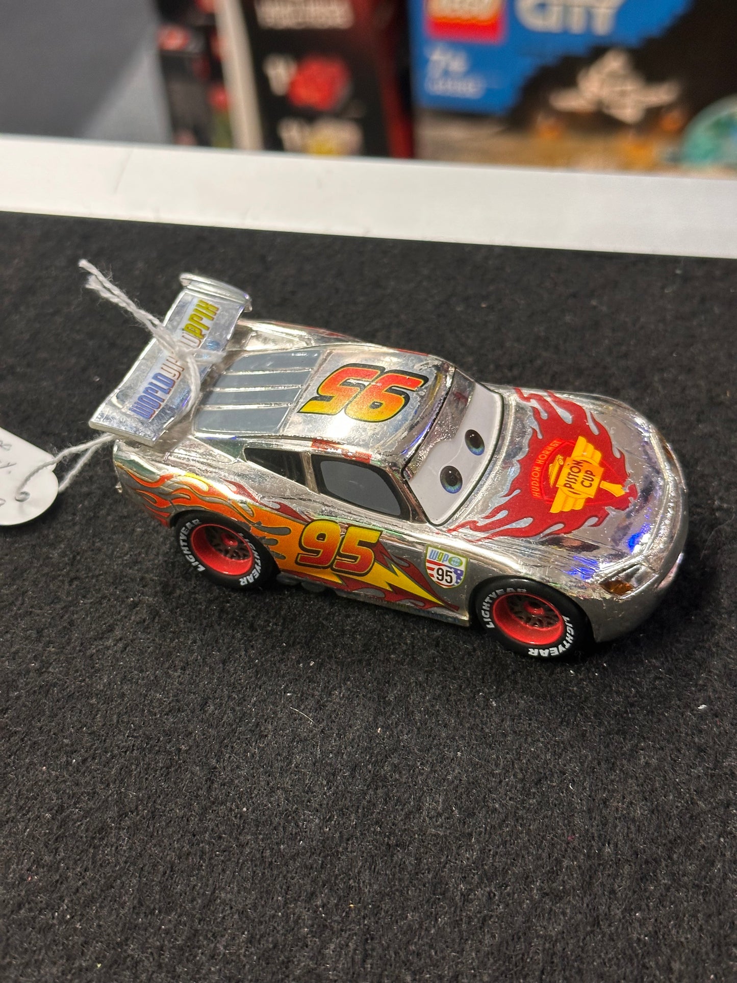 DISNEY PIXAR CARS LIGHTNING McQUEEN SILVER – Captain Comics and ...