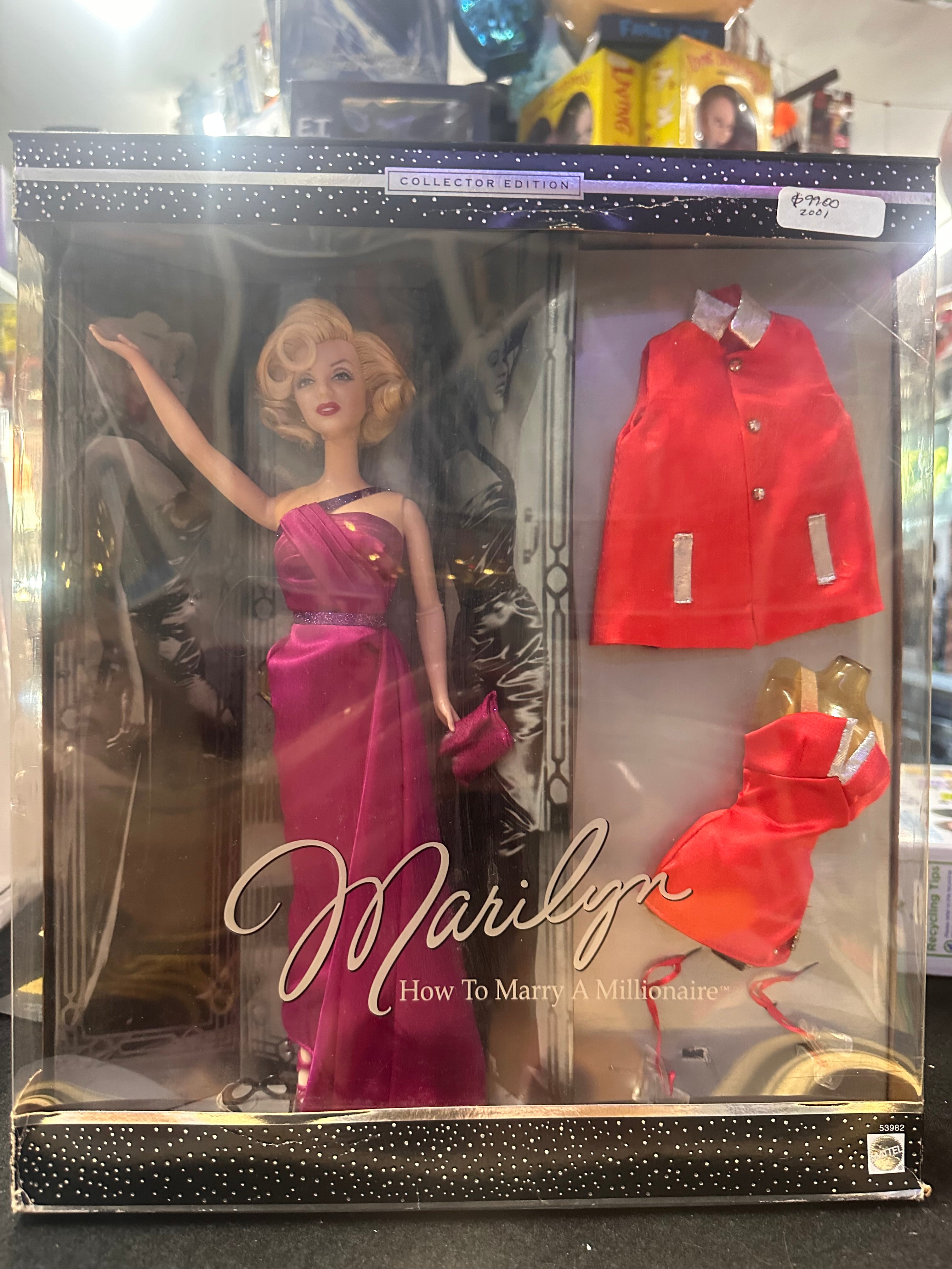 COLLECTORS EDITION MARILYN HOW TO MARRY A MILLIONAIRE DOLL – Captain ...