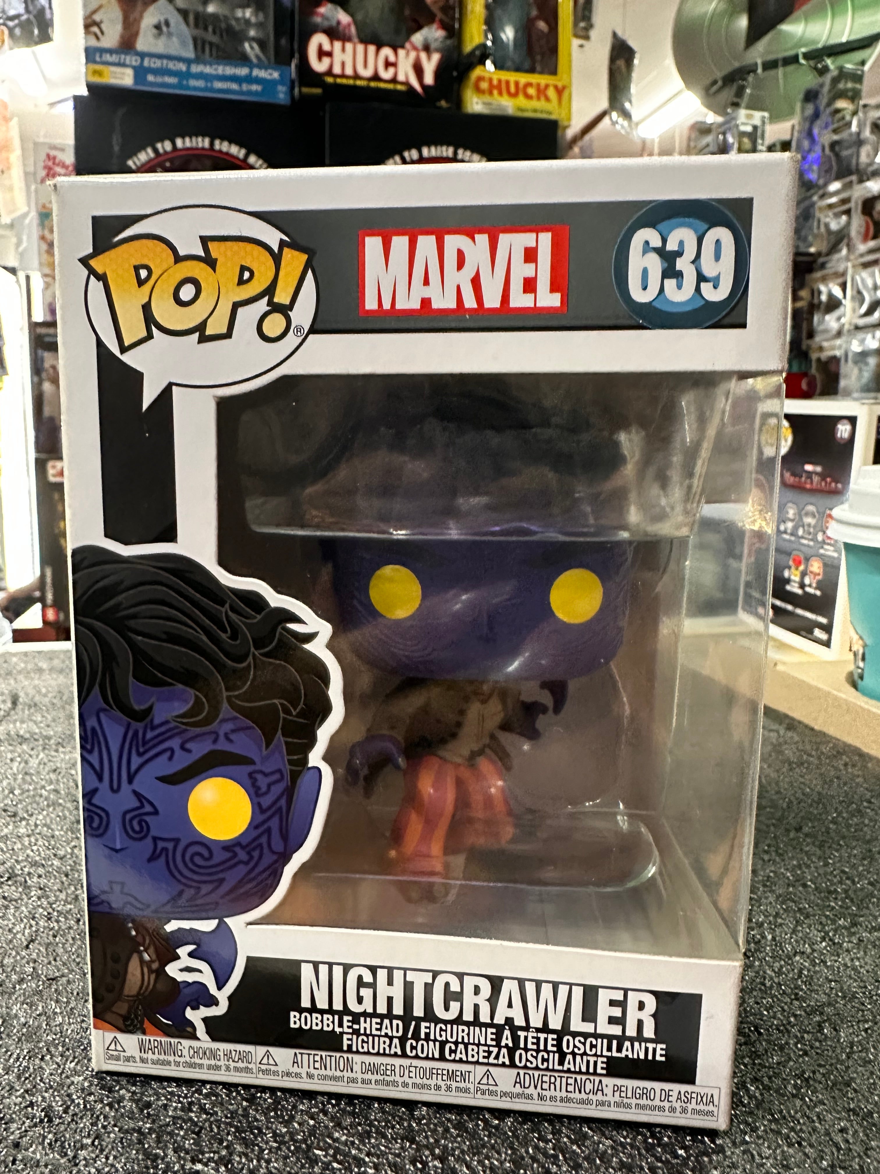 FUNKO POP MARVEL NIGHTCRAWLER #639 – Captain Comics and Collectables ...