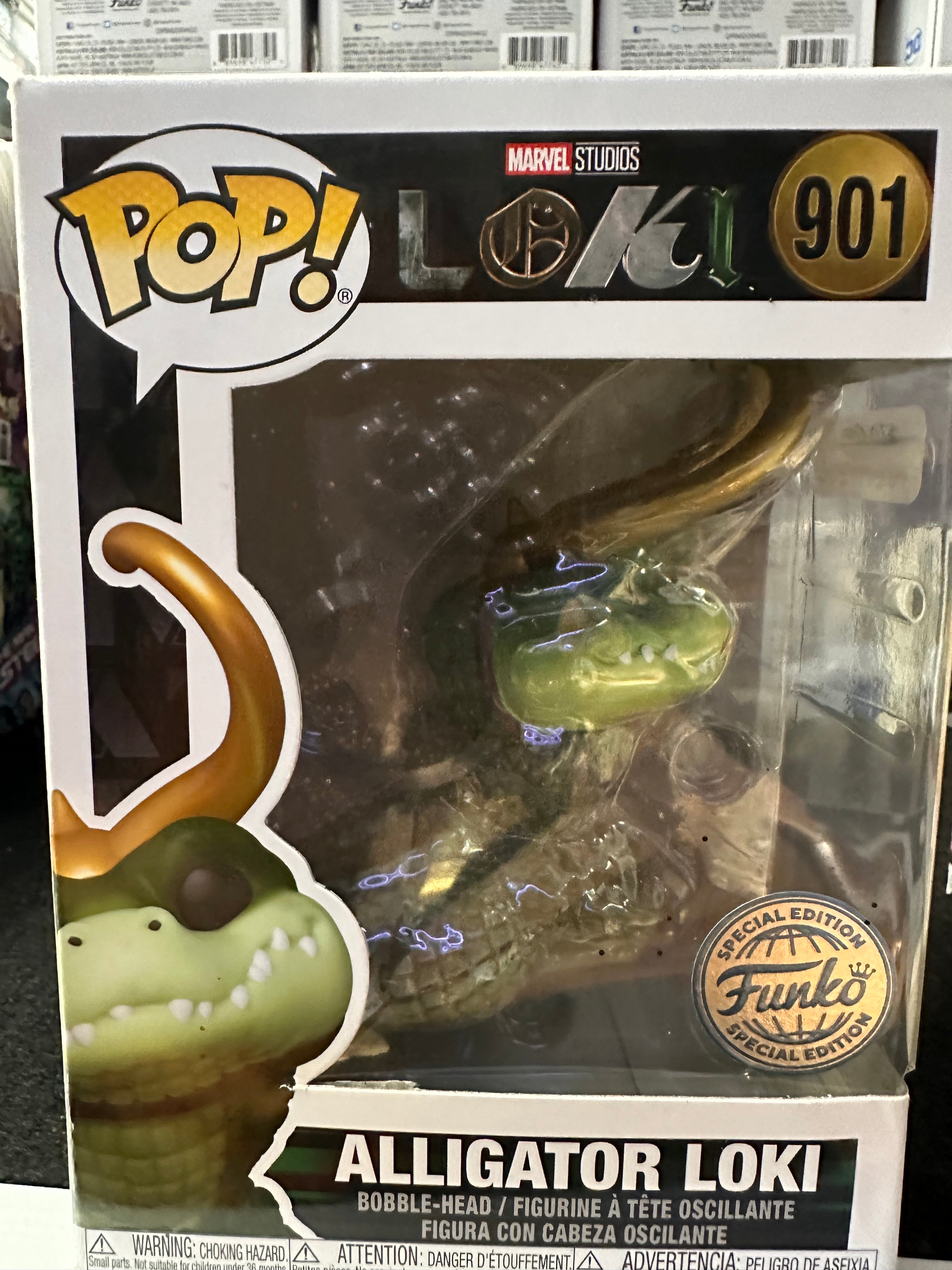 FUNKO POP ALLIGATOR LOKI SPECIAL EDITION #901 – Captain Comics and ...
