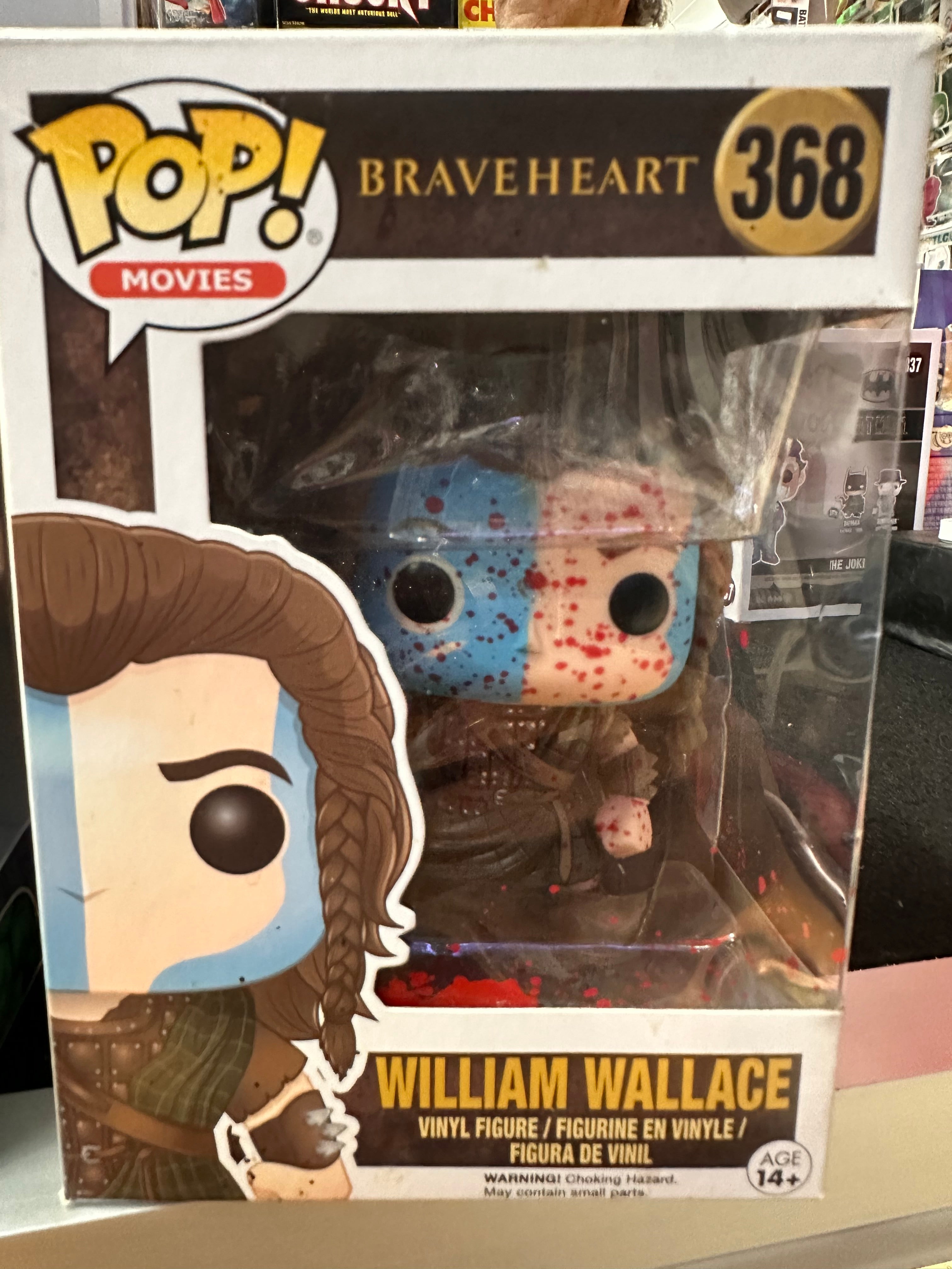 FUNKO POP BRAVEHEART WILLIAM WALLACE #368 – Captain Comics and ...