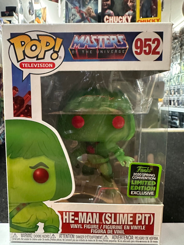 FUNKO POP MASTERS OF THE UNIVERSE HE-MAN (SLIME PIT) #952 – Captain ...