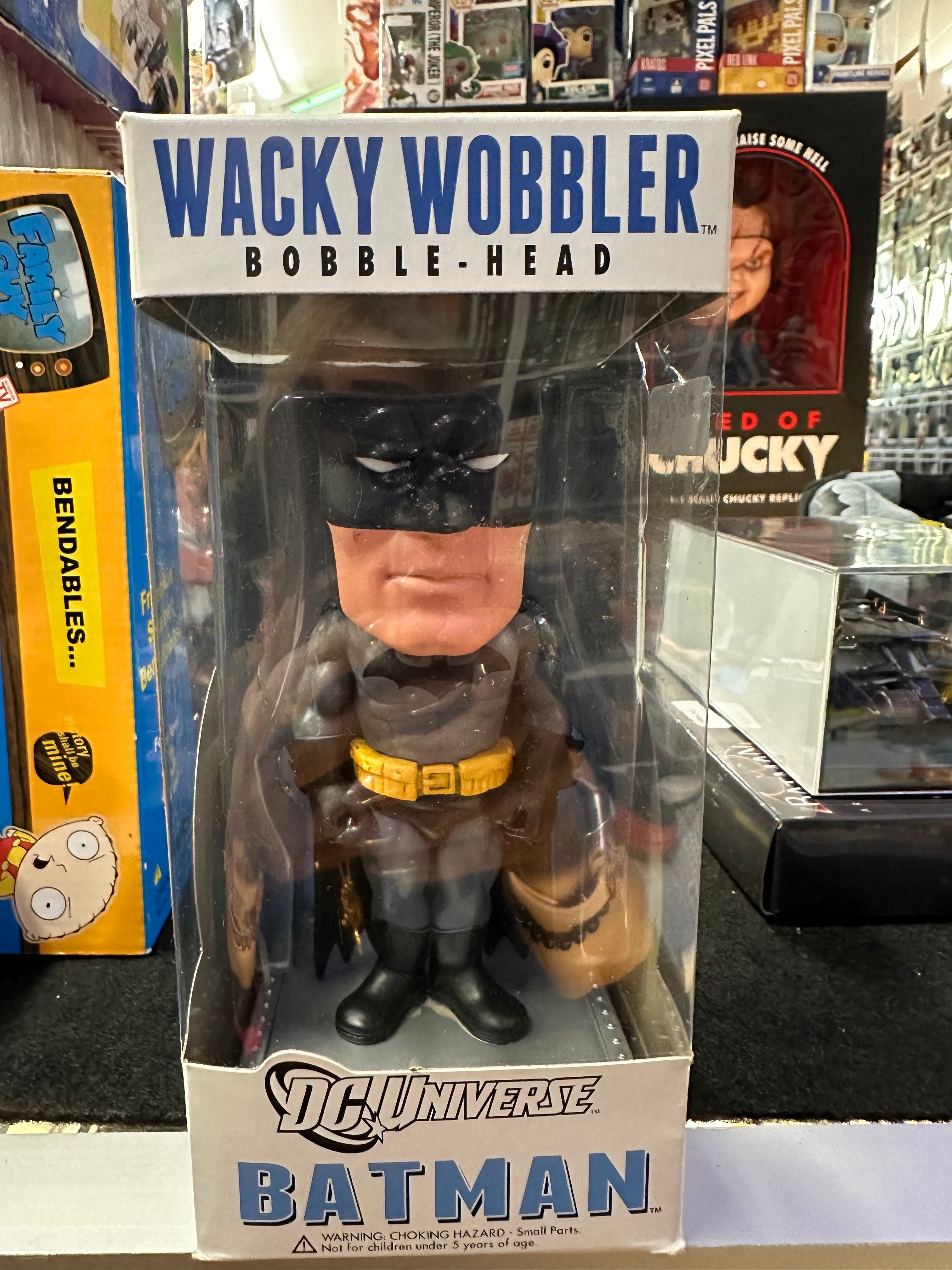 BATMAN WACKY WOBBLER BOBBLE- HEAD – Captain Comics and Collectables Pty Ltd
