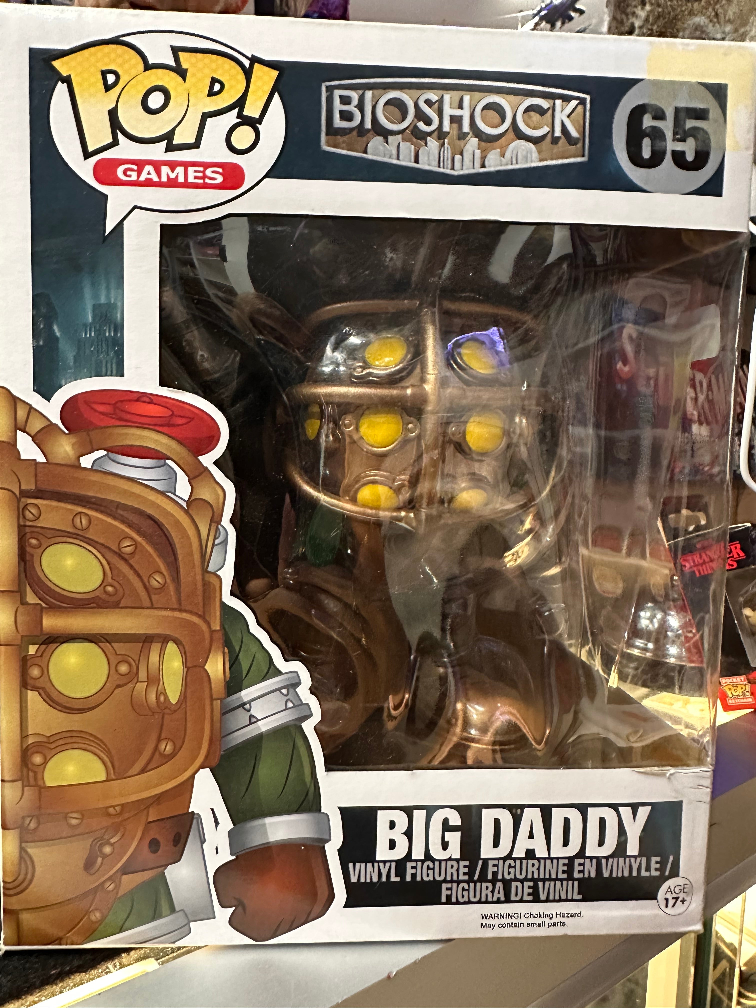 FUNKO POP BIOSHOCK BIG DADDY #65 – Captain Comics and Collectables Pty Ltd