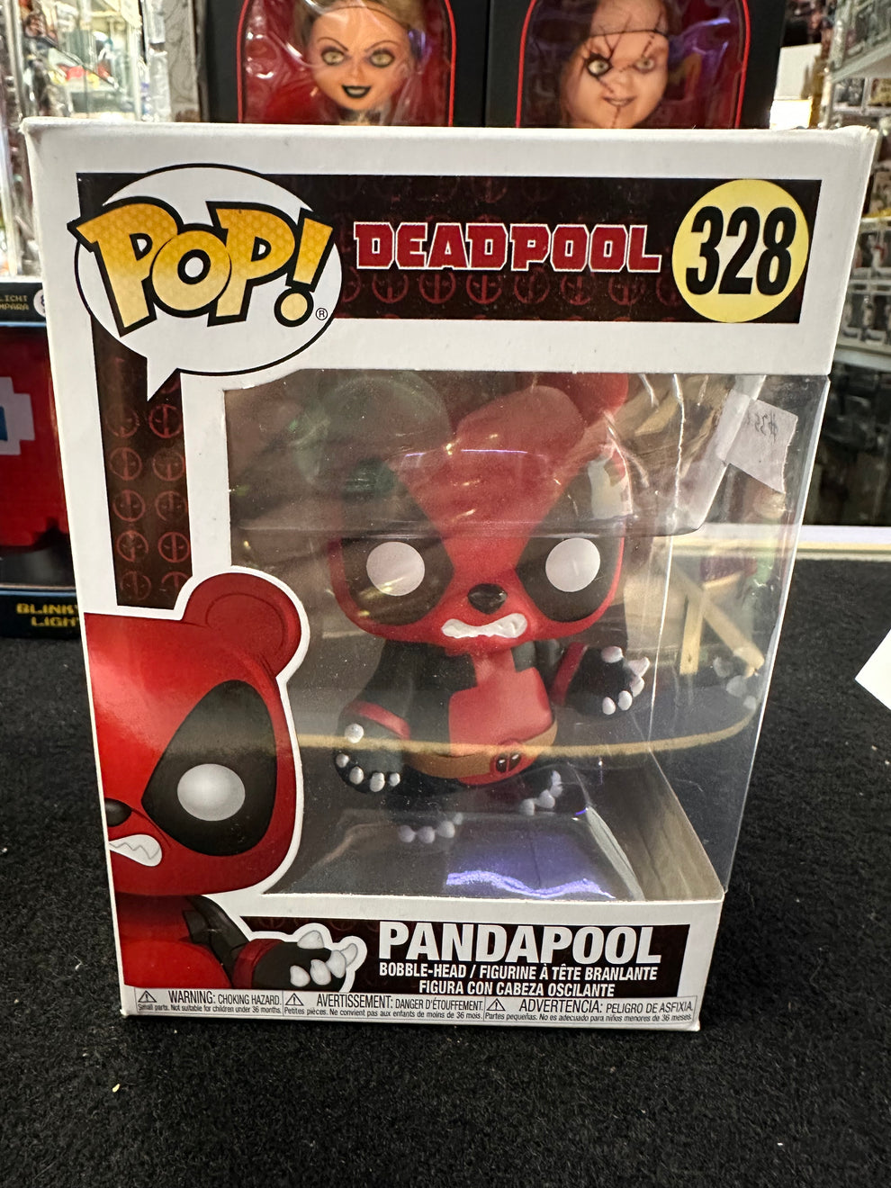 FUNKO POP DEADPOOL PANDAPOOL #328 – Captain Comics and Collectables Pty Ltd